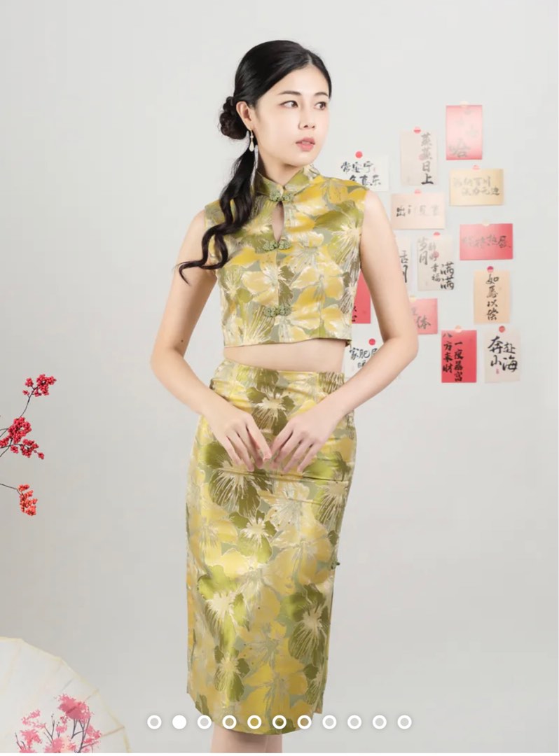Cheongsam Set, Women's Fashion, Dresses & Sets, Sets or Coordinates on ...