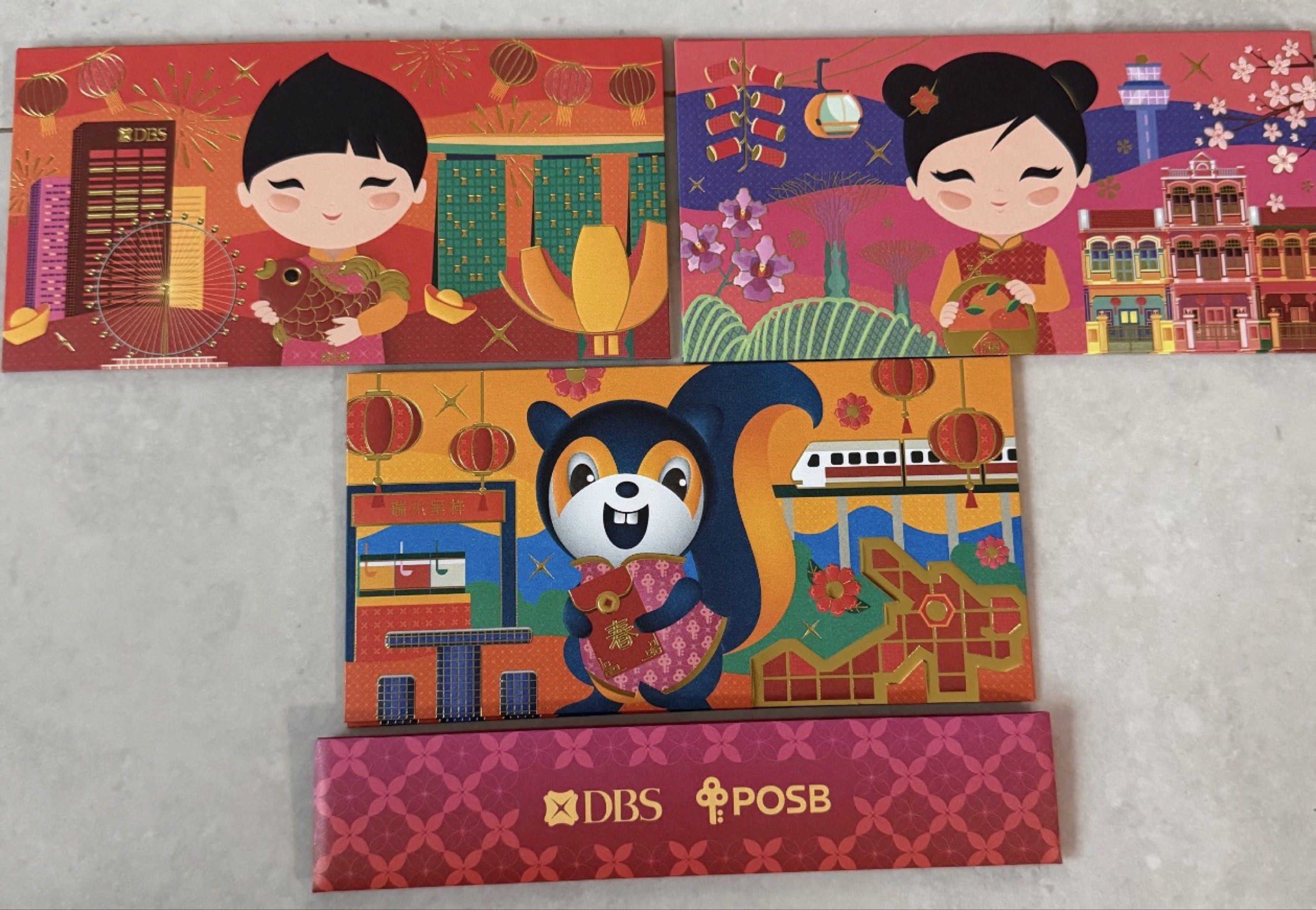DBS POSB red packet 2026, Hobbies & Toys, Stationery & Craft, Other ...