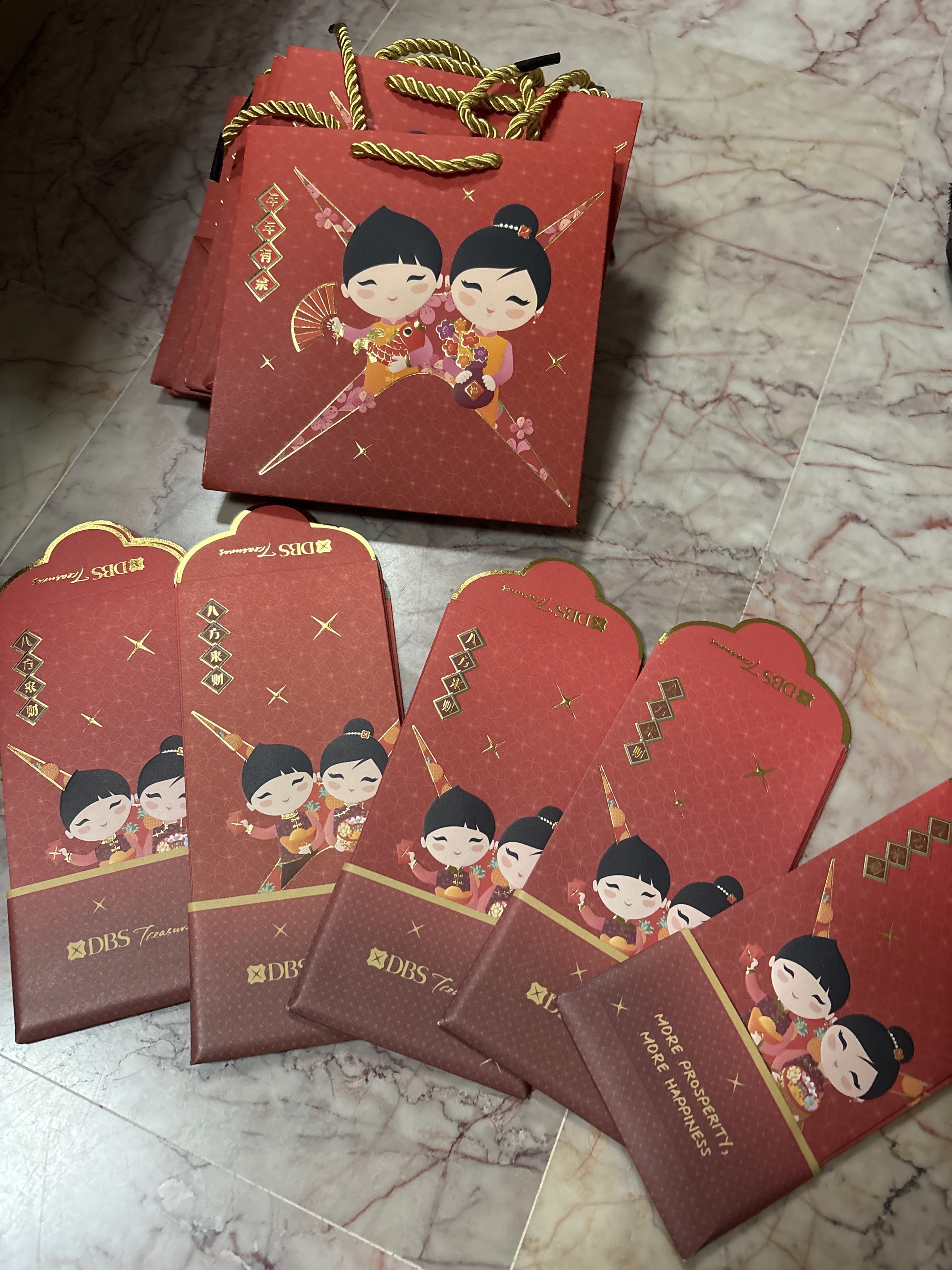 DBS Treasures 2025 Red Packet Angbao, Hobbies & Toys, Occasions & Party ...