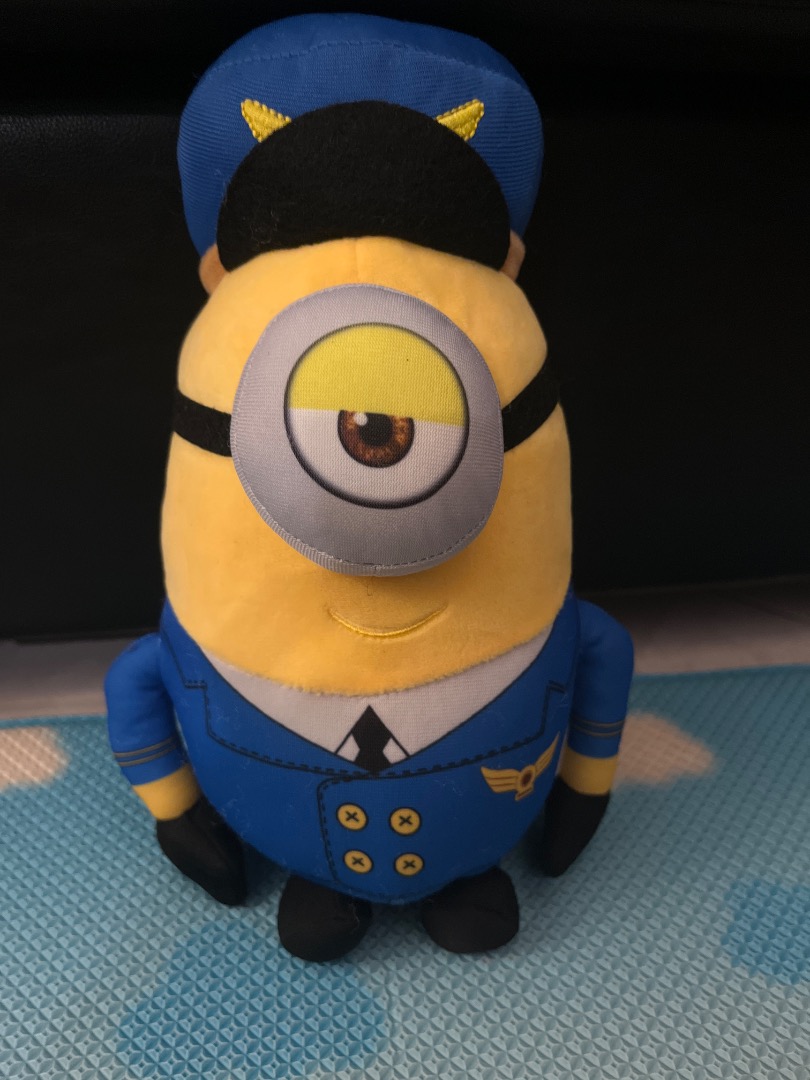 Despicable Me Minion Pilot Plush Toy, Hobbies & Toys, Toys & Games on ...