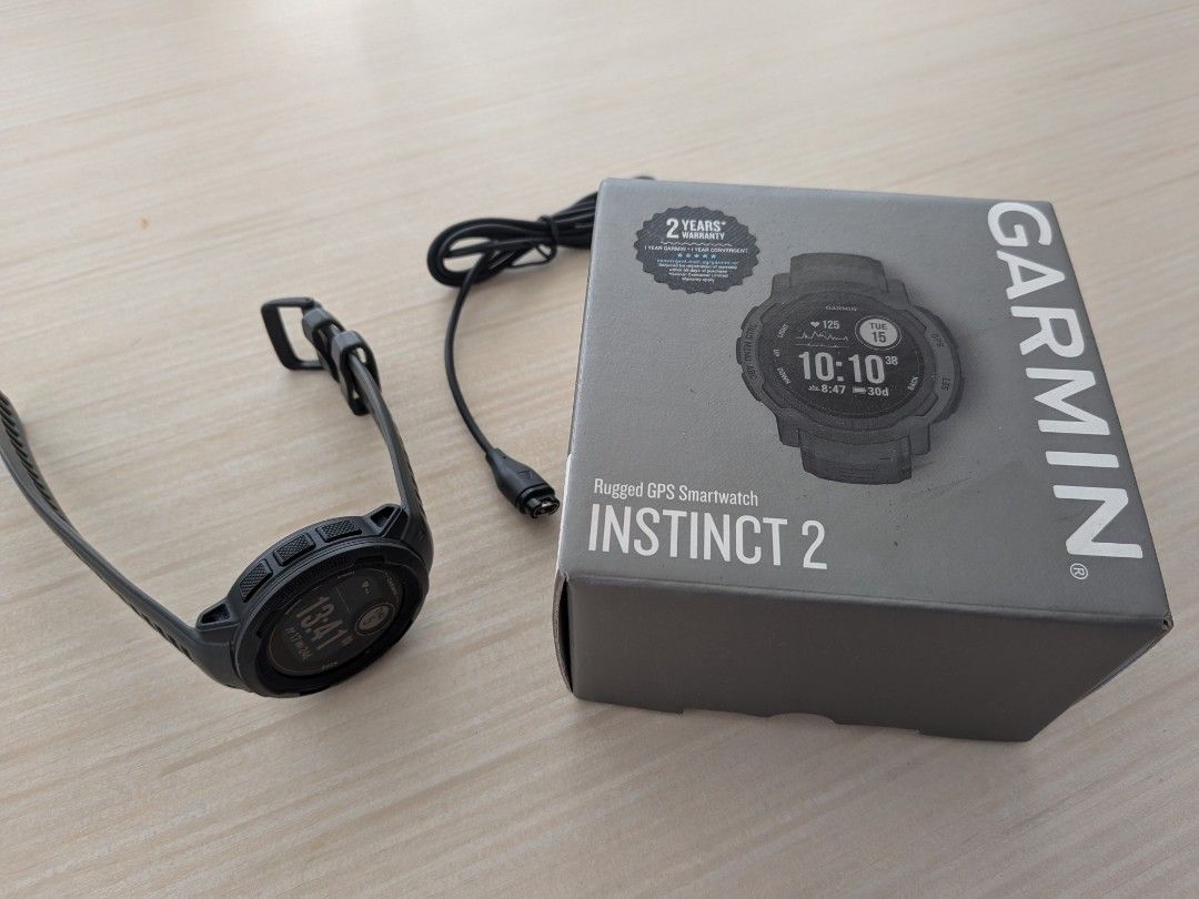 Garmin Instinct 2 Rugged GPS Smartwatch - Black, Mobile Phones ...