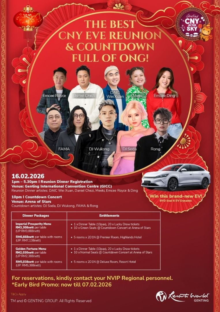 GENTING CNY PACKAGE, Hobbies & Toys, Books & Magazines, Travel ...