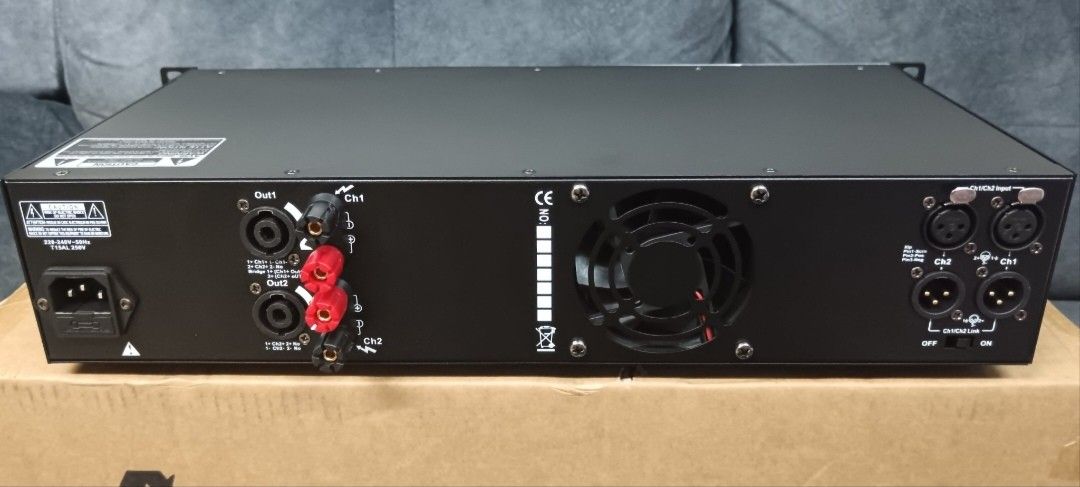 JBL power amplifier class D 1500watt x 2 channel, Audio, Soundbars ...