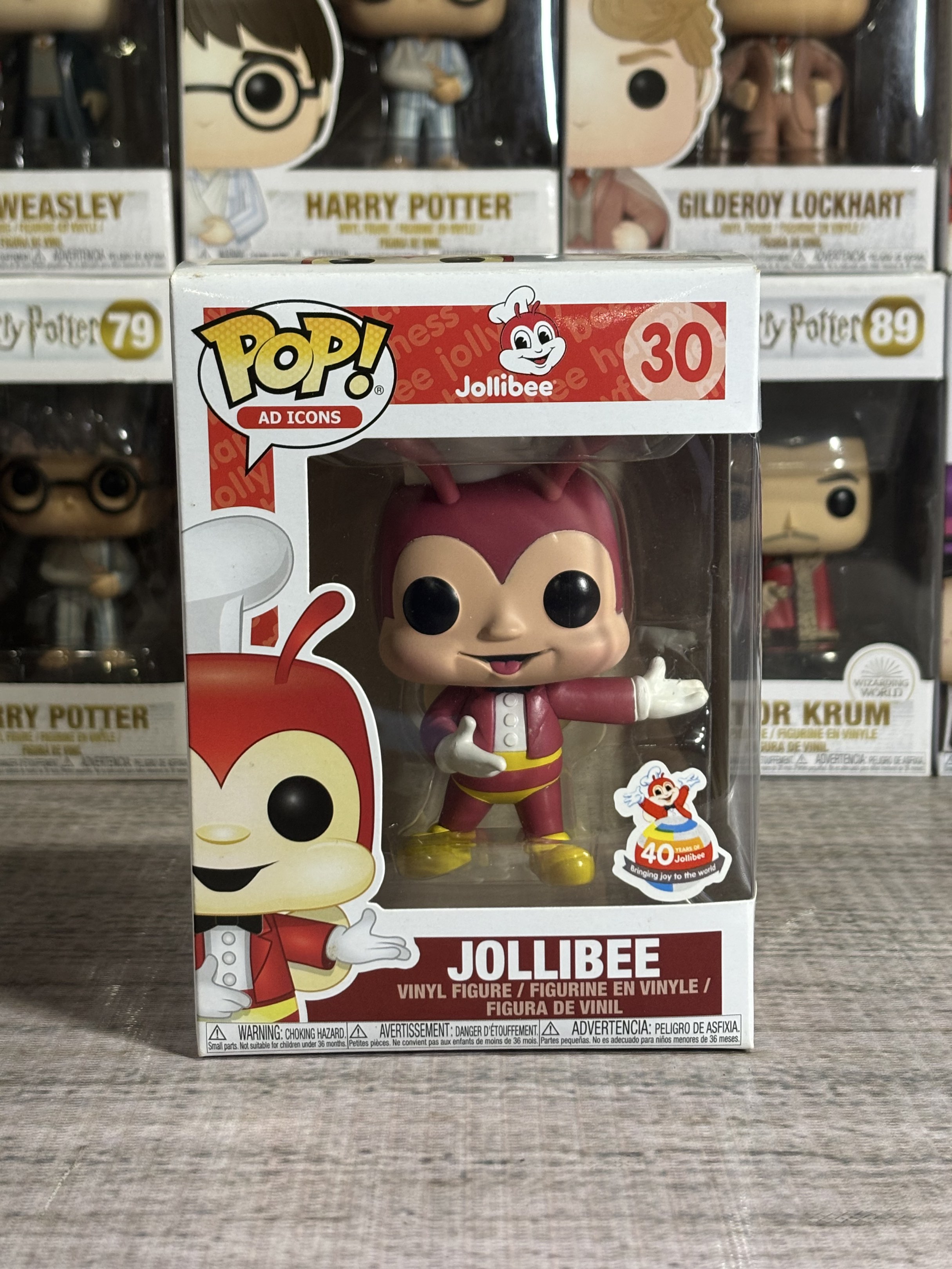 Jollibee #30 Funko Pop – 40 Years of Jollibee “Bringing Joy to the ...