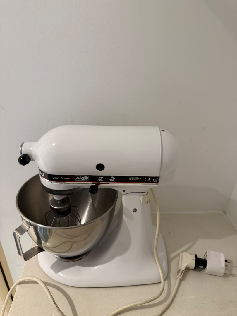KitchenAid Ultra Power Stand Mixer - White, TV & Home Appliances ...