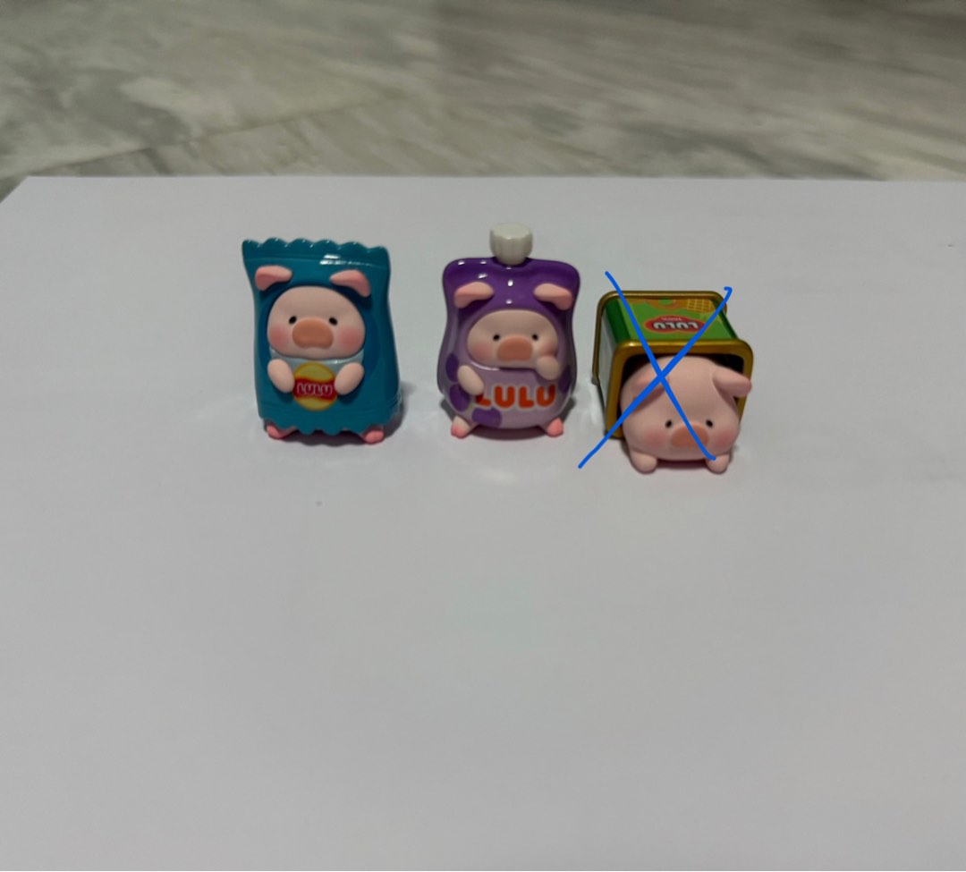 Lulu the Pig Blind Box Figures, Hobbies & Toys, Toys & Games on Carousell