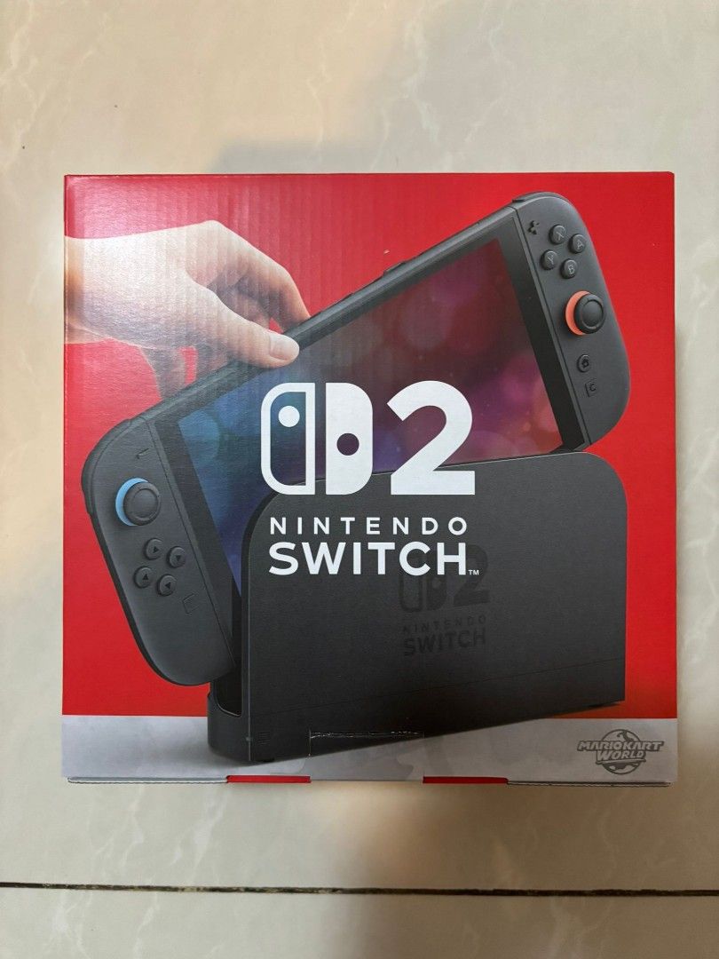 Nintendo Switch 2 Mario Kart Bundle, Video Gaming, Video Game Consoles ...
