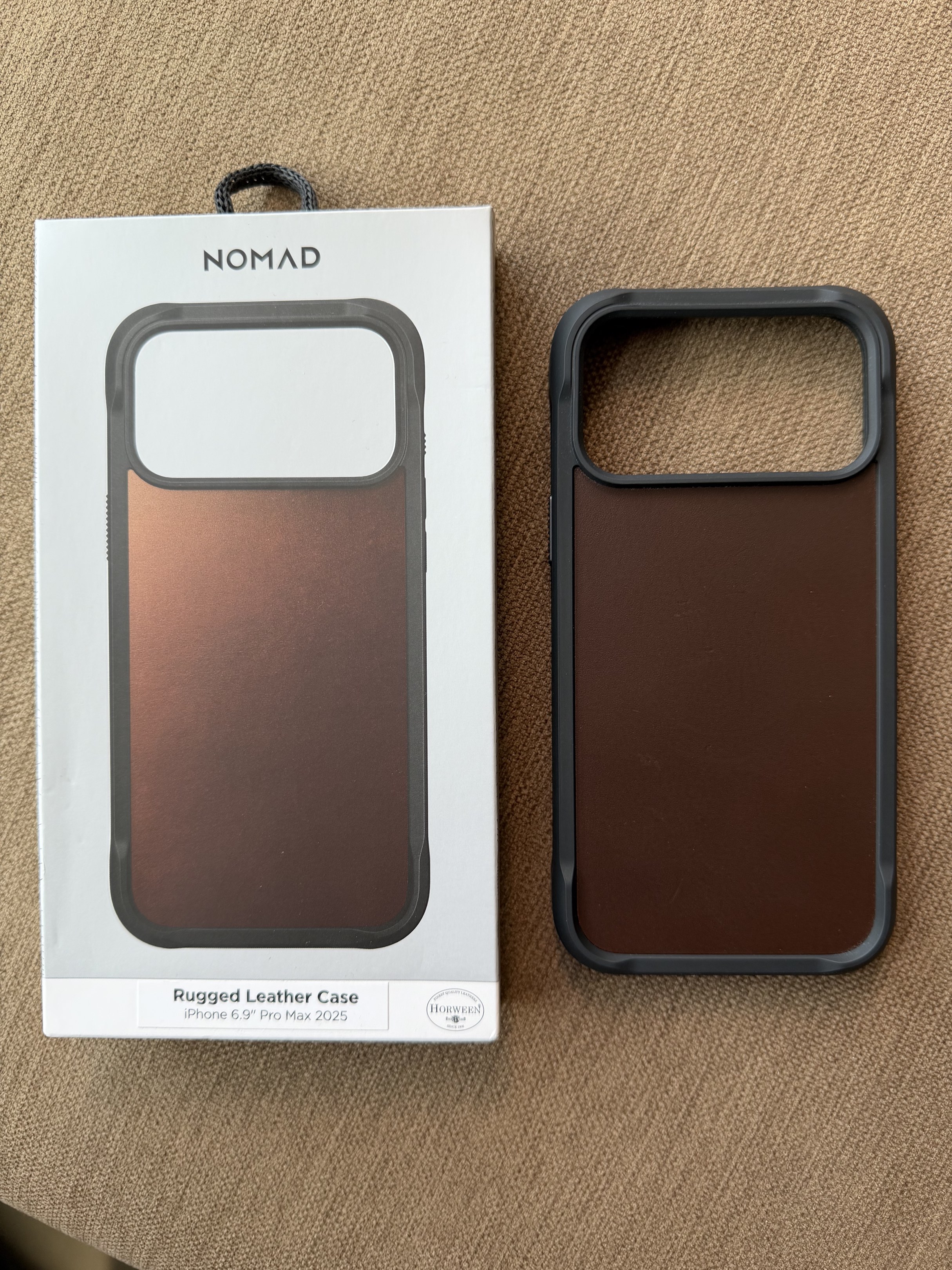 Nomad Rugged Leather Case for iPhone 17 Pro Max, Mobile Phones ...