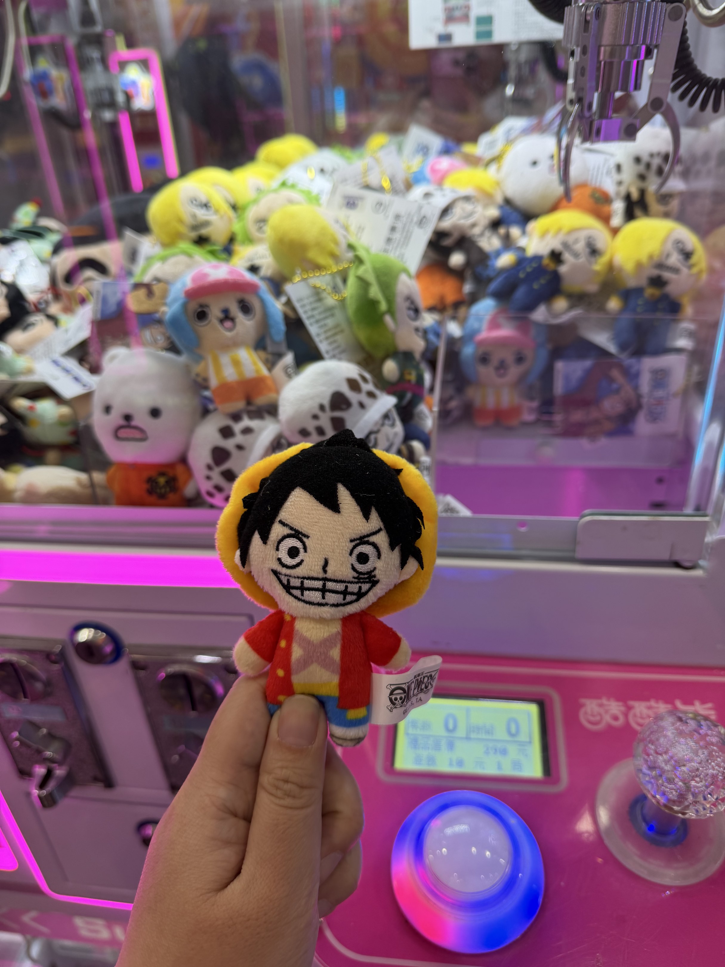 One Piece Claw Machine Plushies luffy and friends, Hobbies & Toys, Toys ...