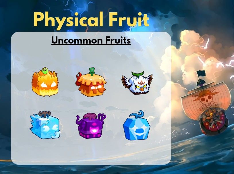 Uncommon Physical Fruits│Bloxfruit, Video Gaming, Video Games, Others ...