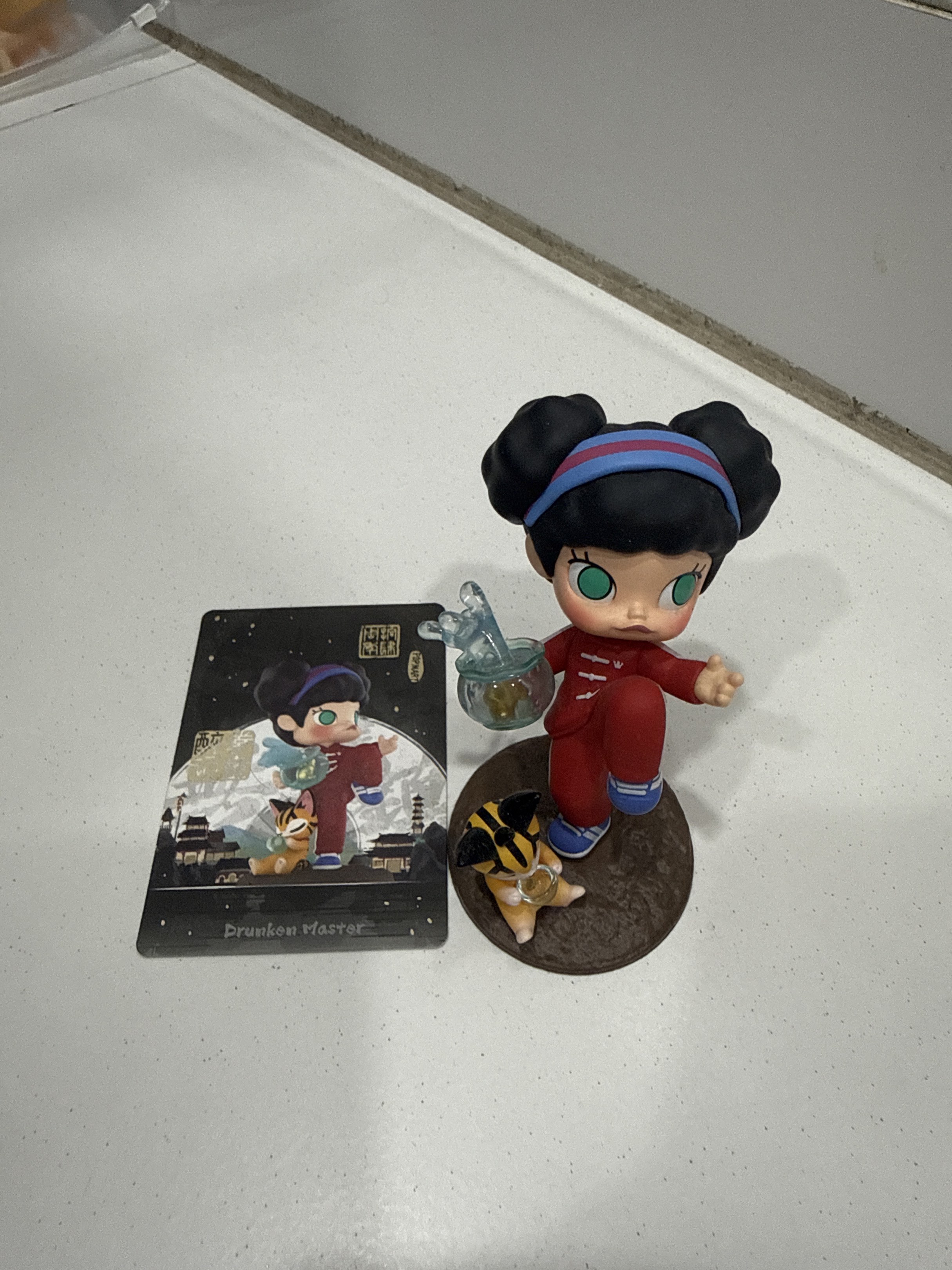 Pop Mart Drunken Master Figure, Hobbies & Toys, Toys & Games on Carousell