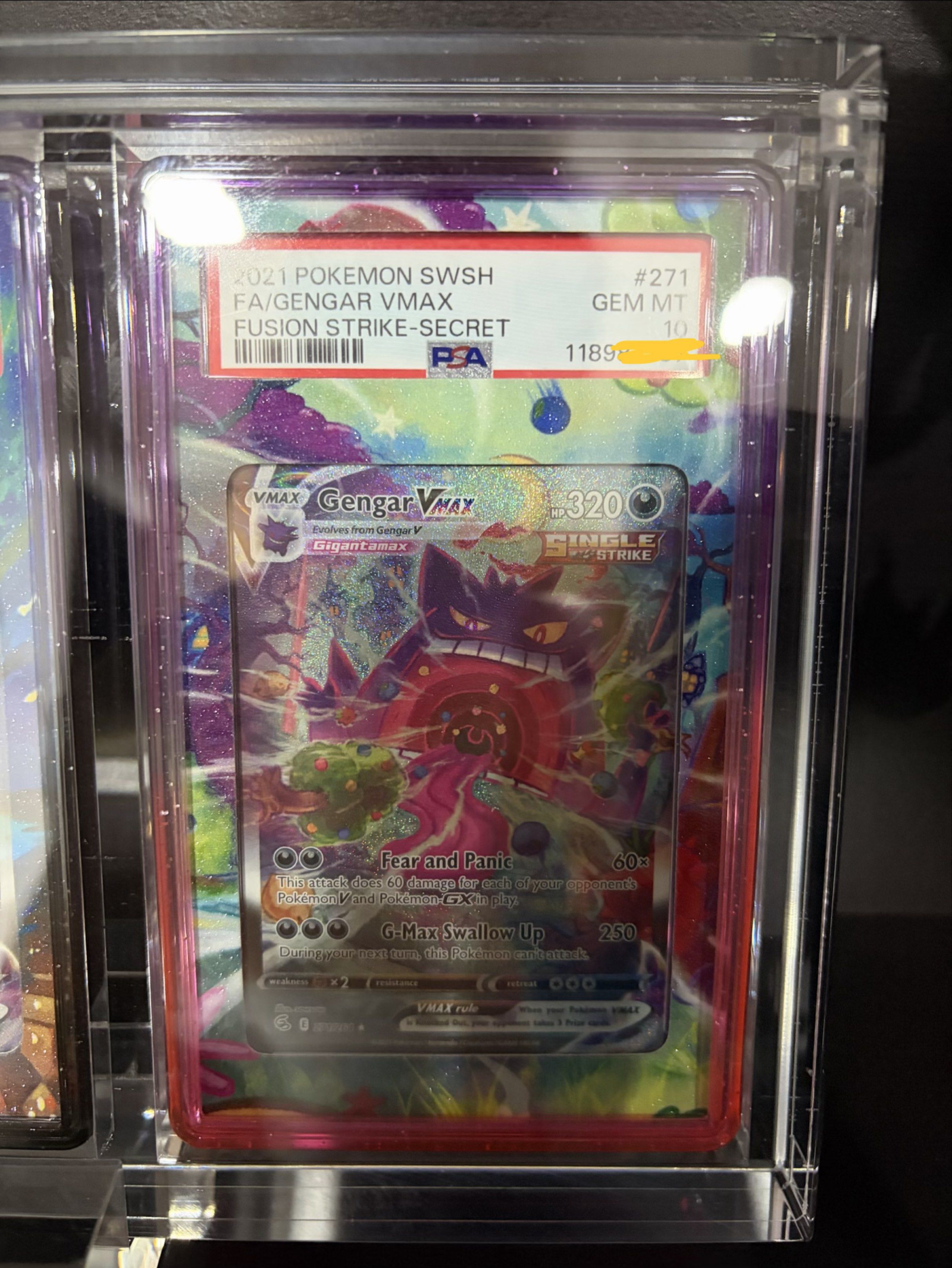 PSA 10 Pokemon Gengar VMAX Secret Rare #271, Hobbies & Toys, Toys ...