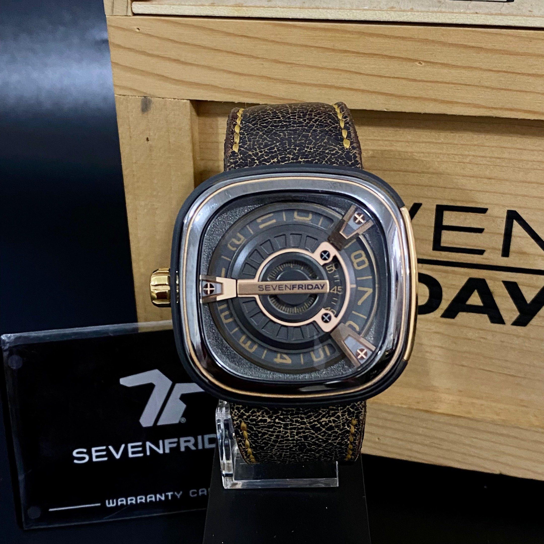 Sevenfriday M series M2/02, Fesyen Pria, Jam Tangan di Carousell