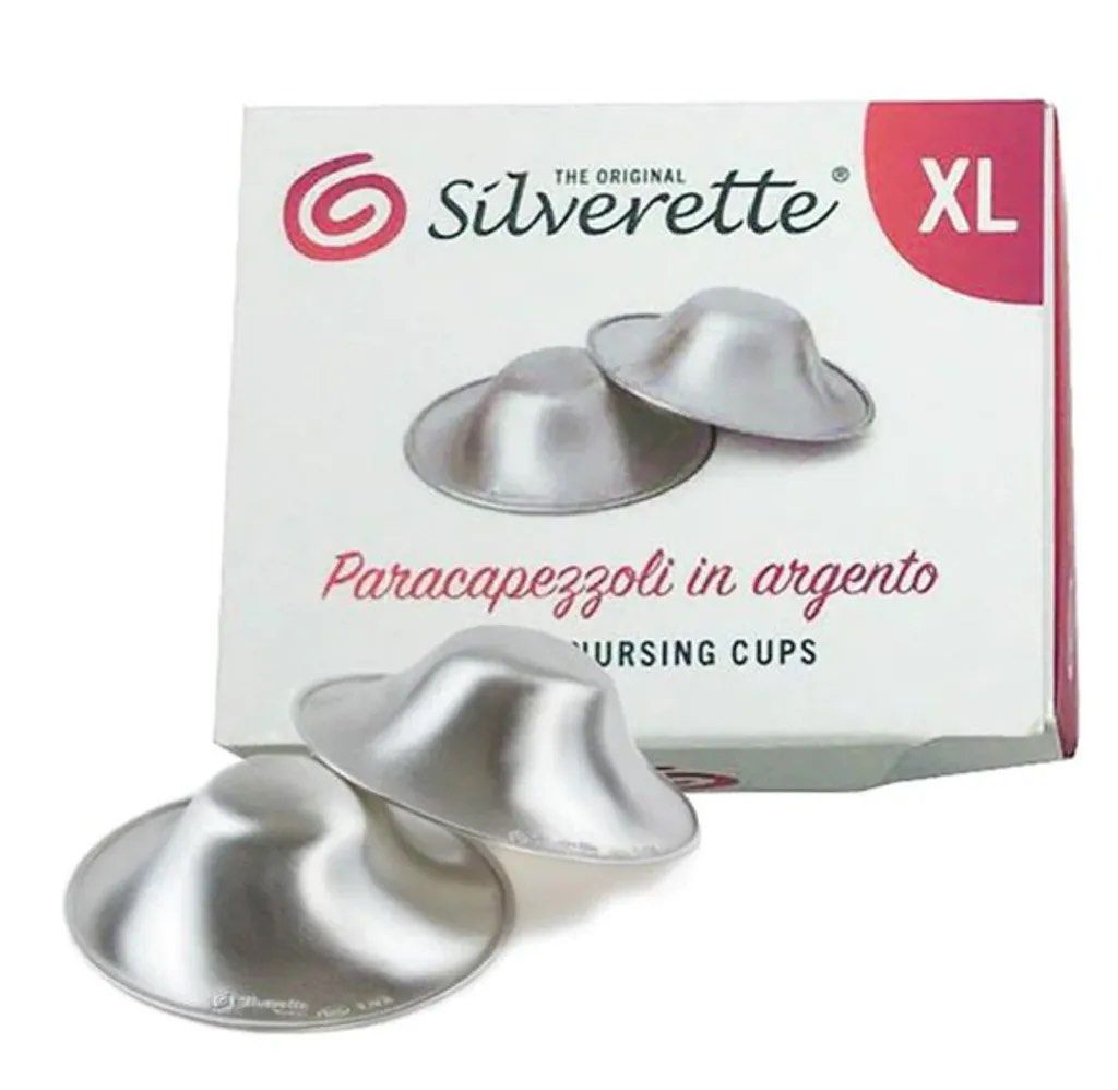 Silverette XL Silver Nursing Cups - Brand New, Babies & Kids, Nursing ...