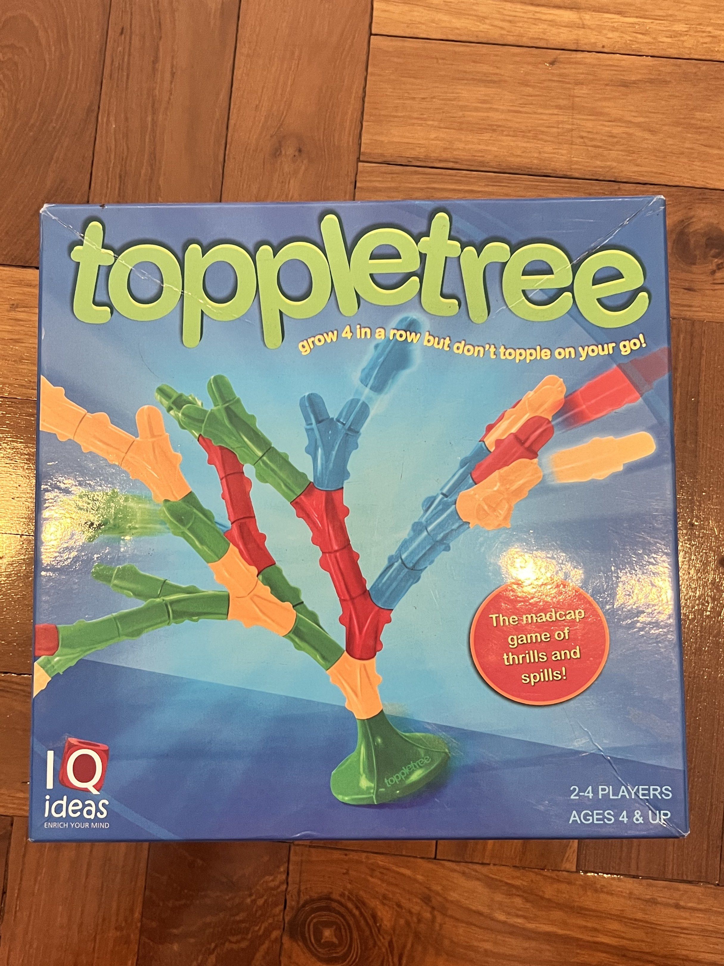 Topple Tree Game by IQ Ideas, Hobbies & Toys, Toys & Games on Carousell