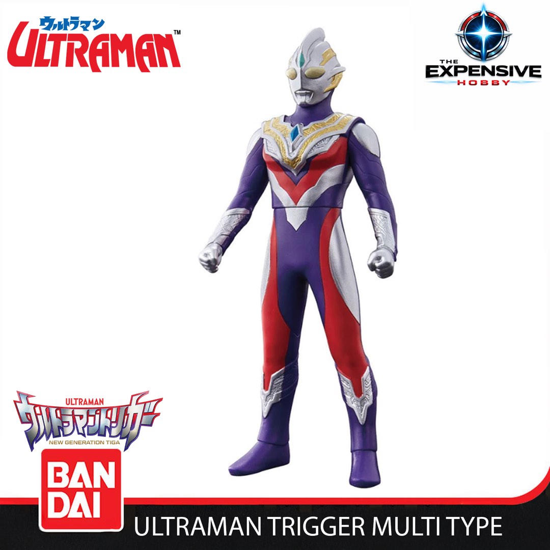 Ultraman Trigger Multi Type Action Figure by Bandai, Hobbies & Toys ...