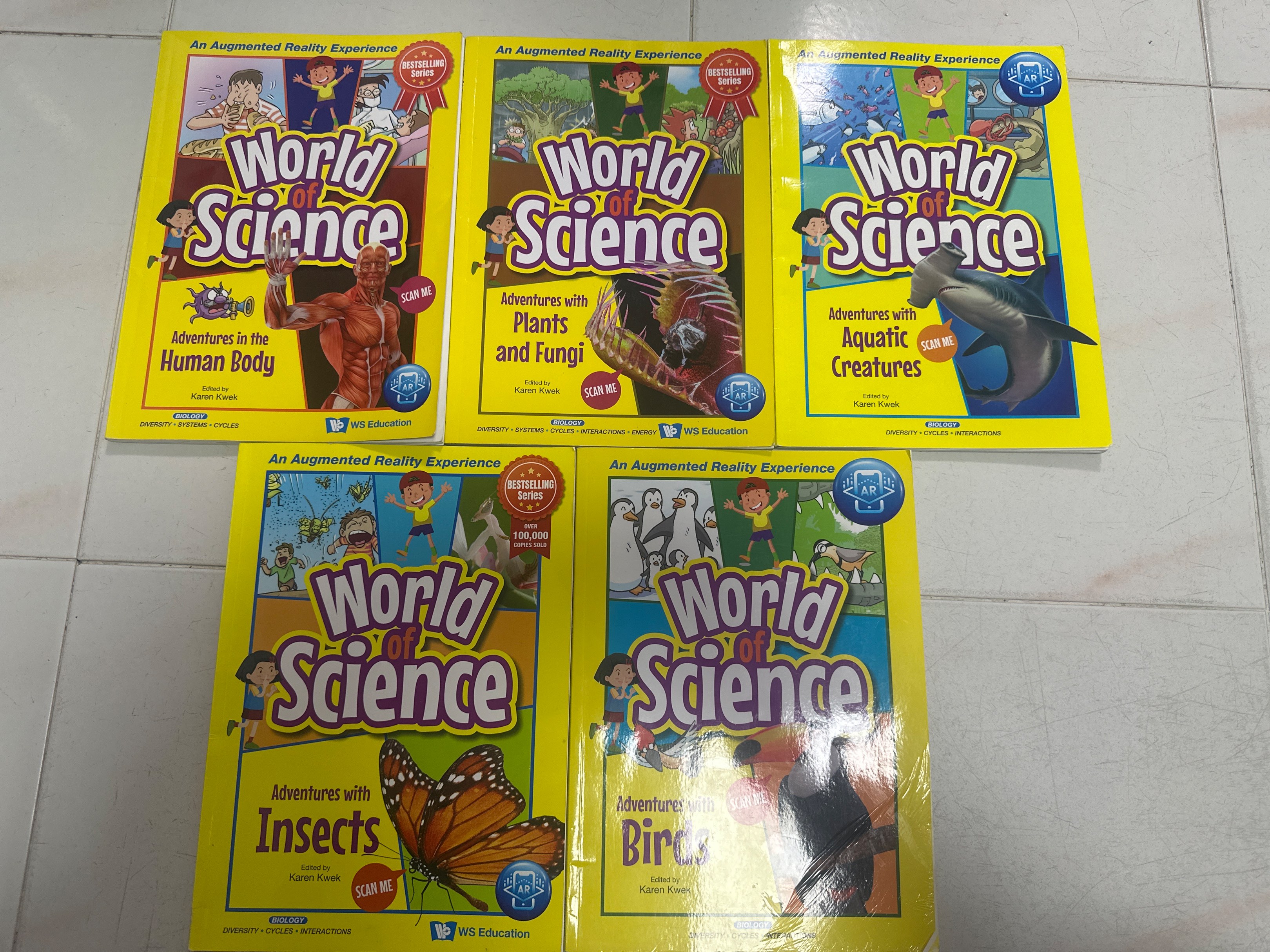 World of Science Adventure Books - Set of 5, Hobbies & Toys, Books ...