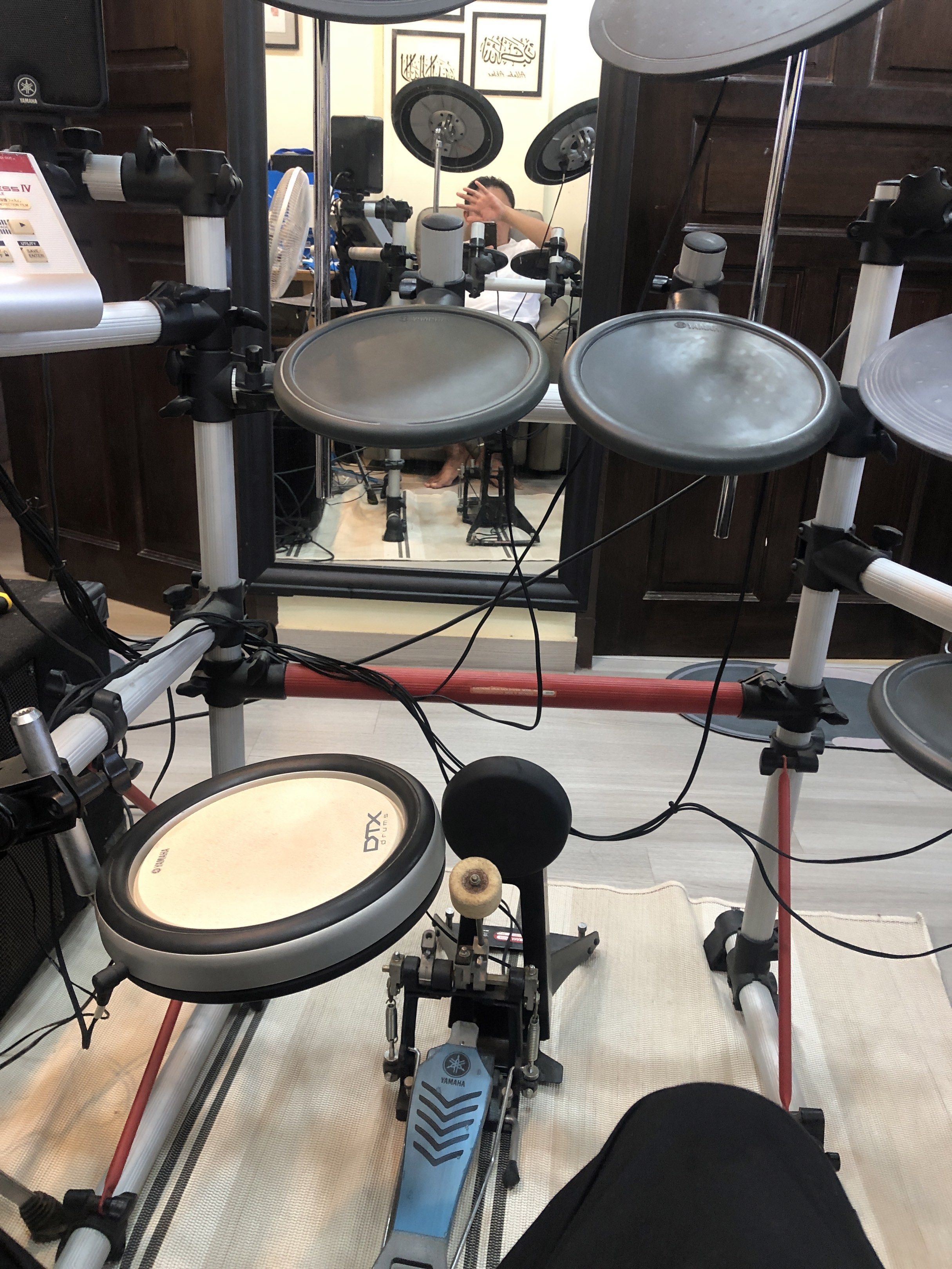 Yamaha DTXPRESS IV Electronic Drum Kit, Hobbies & Toys, Musical ...