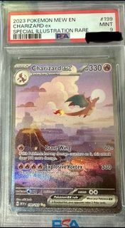 2023 Pokemon 151 Mew EN Charizard ex Special Illustration Rare PSA 9 ...