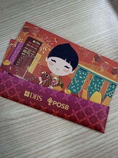 DBS POSB Ang Pao Packets, Hobbies & Toys, Stationery & Craft, Other ...