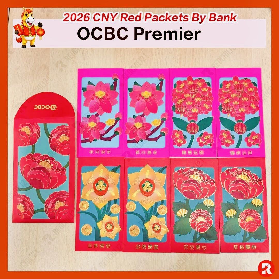 2026 OCBC Premier CNY Red Packets, Hobbies & Toys, Occasions & Party ...