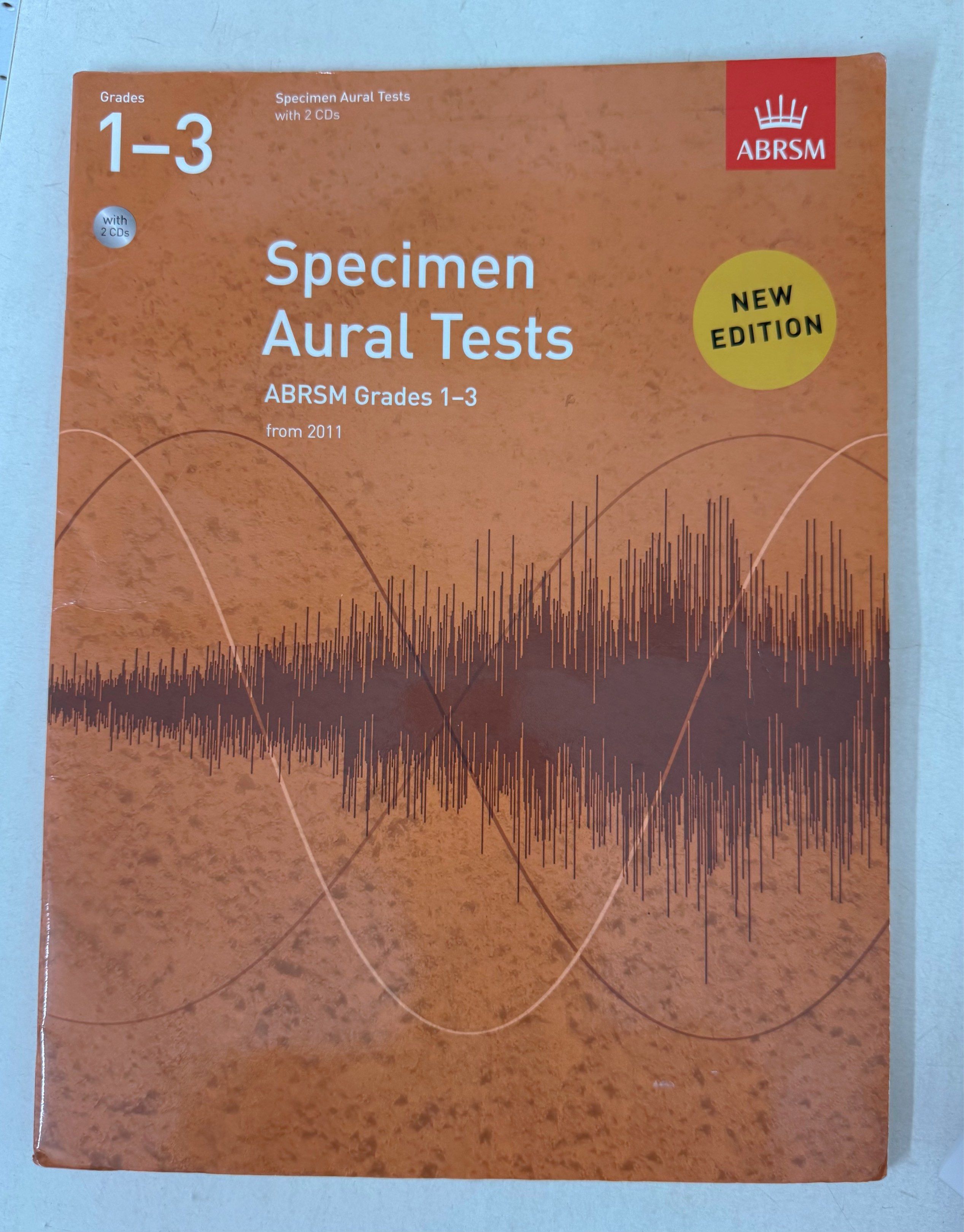 ABRSM Specimen Aural Tests Grades 1-3 (New Edition), Hobbies & Toys ...