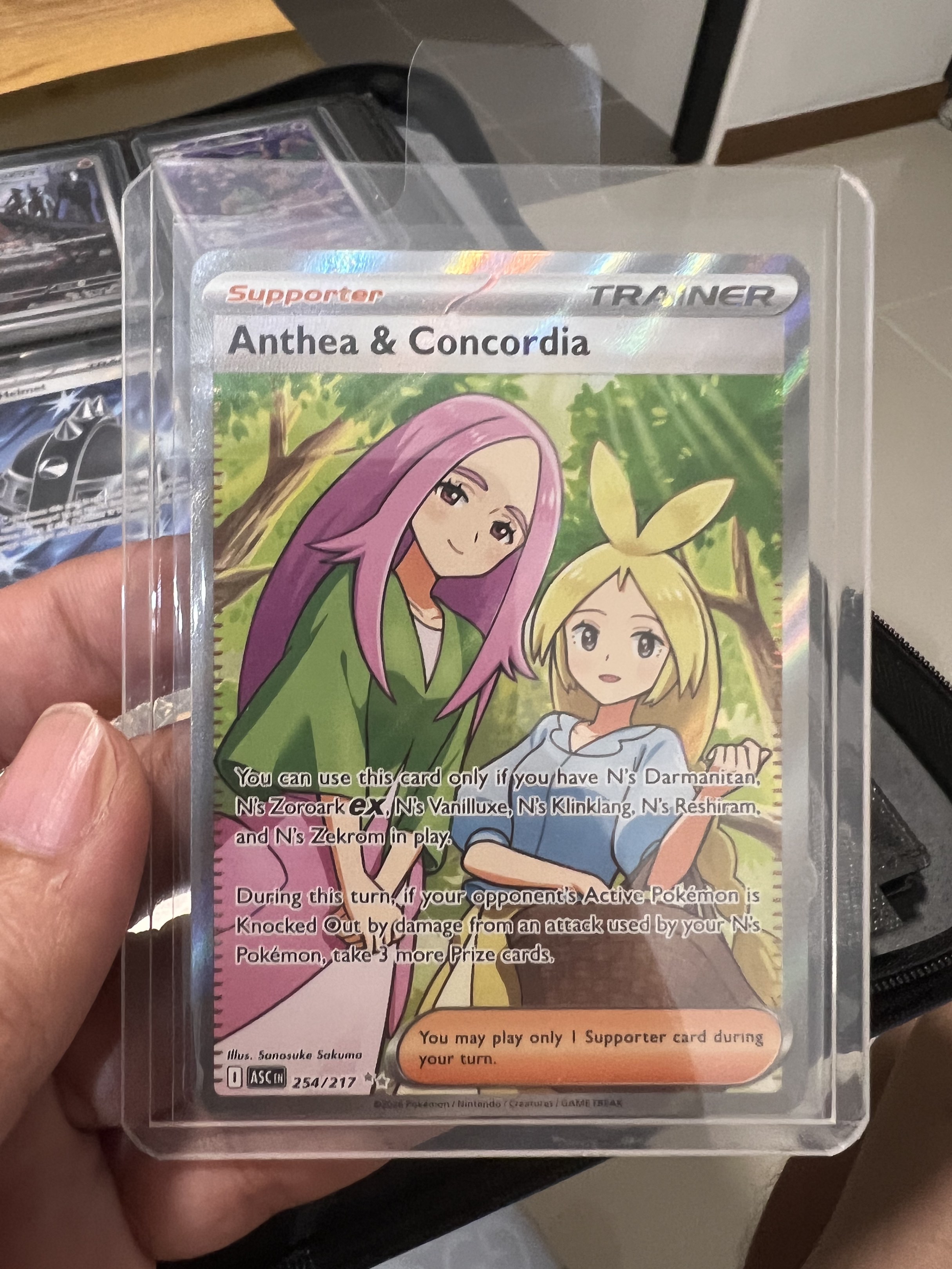 Ascended Heroes Anthea & Concordia Special Rare SR - Trainer Card - 254 ...