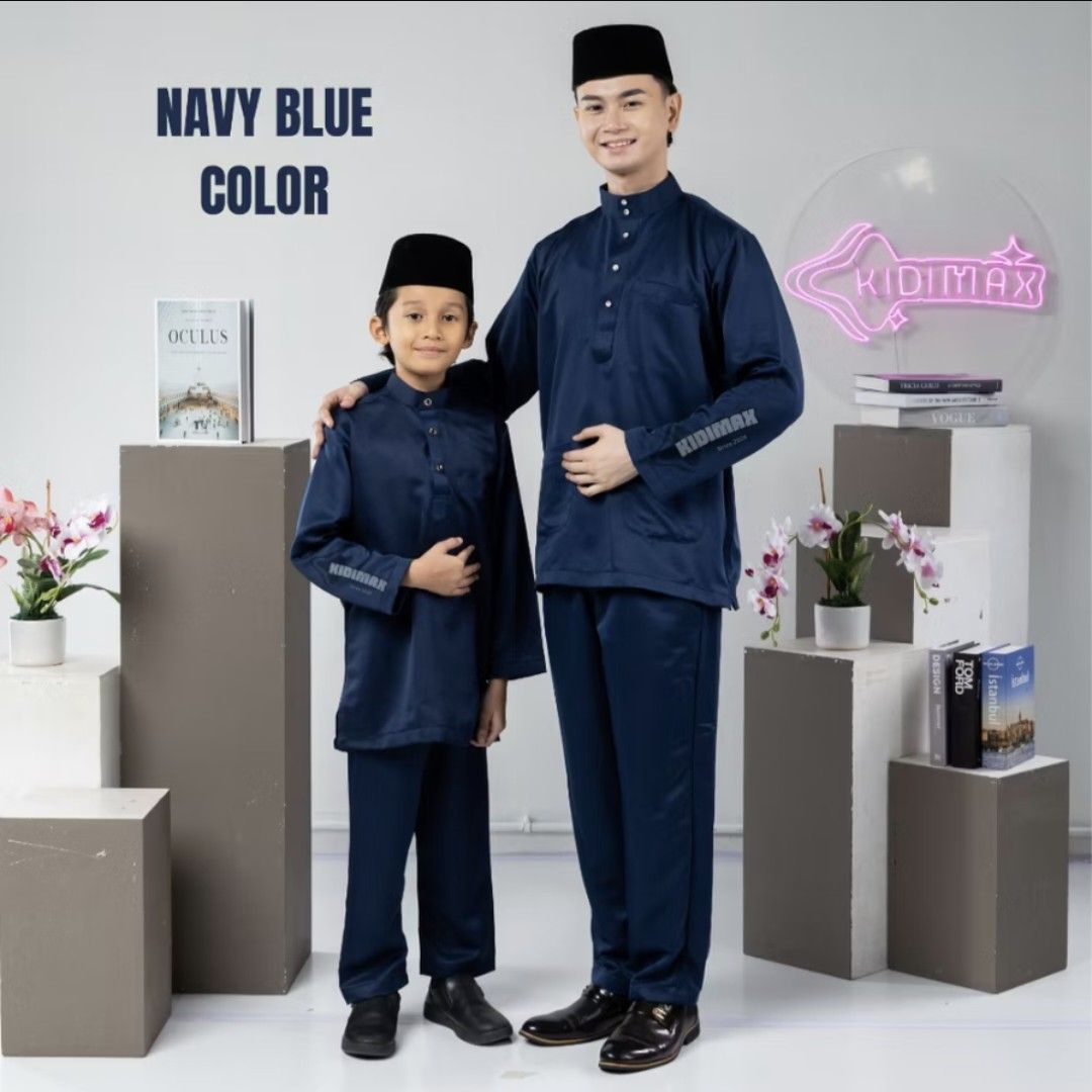 Baju Kurung Sedondon Father & Son / Ayah & Anak, Men's Fashion, Muslim ...