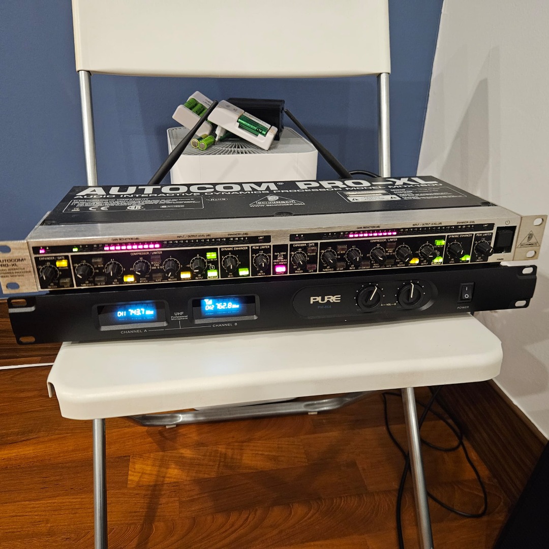 Behringer Autocom Pro-XL MDX1600 & Pure Wireless Mic, Audio, Other ...