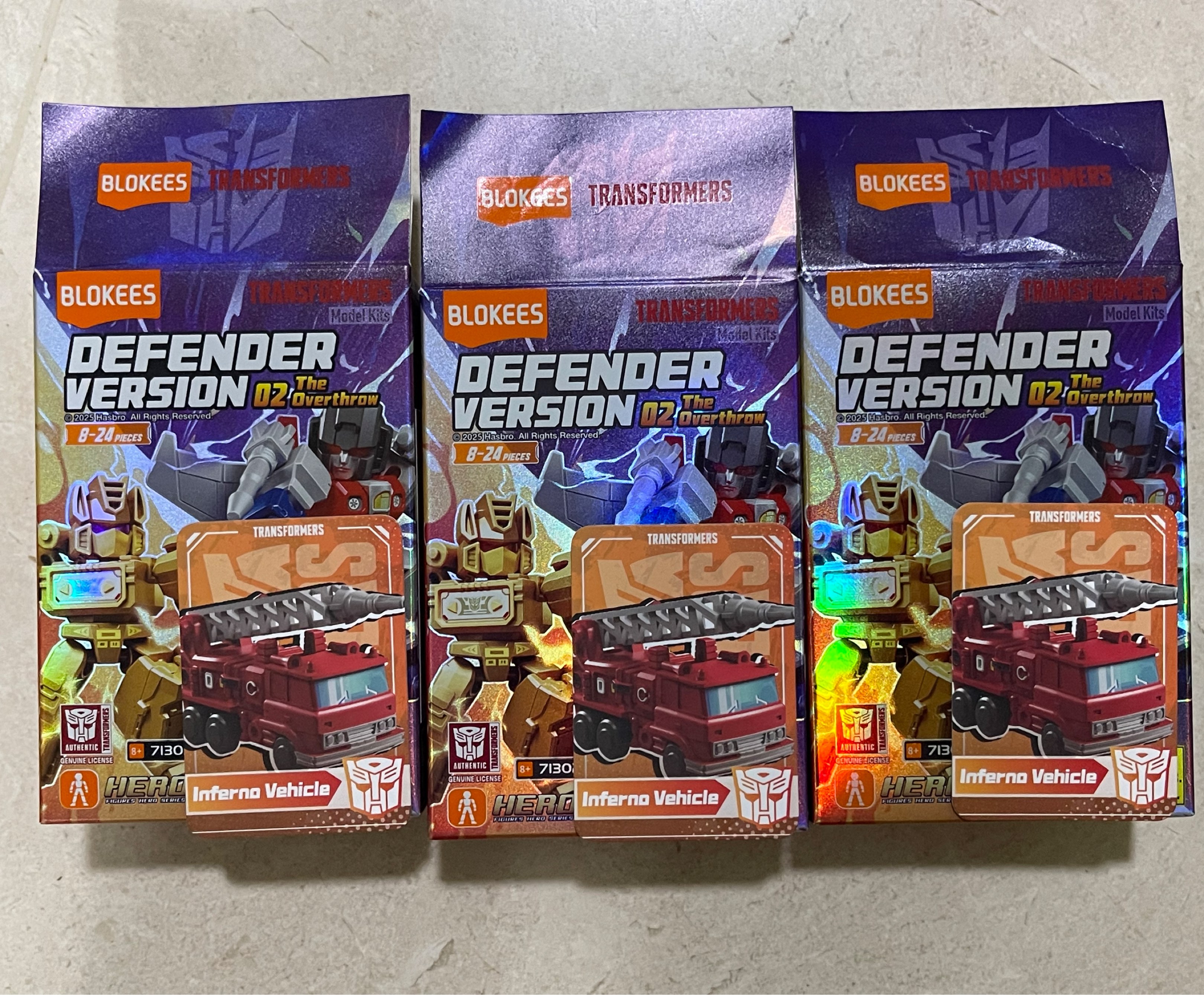Blokees Transformers Defender Version 02 Inferno Vehicle, Hobbies ...