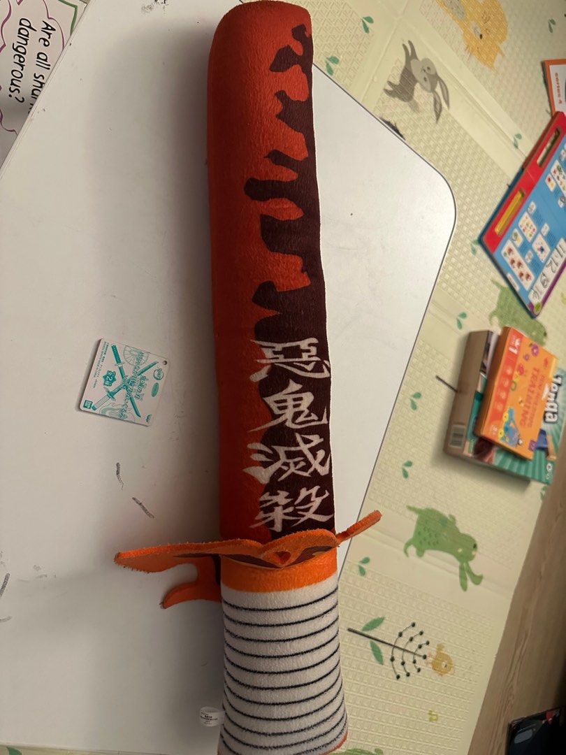 Demon Slayer Plushie Sword, Hobbies & Toys, Toys & Games on Carousell