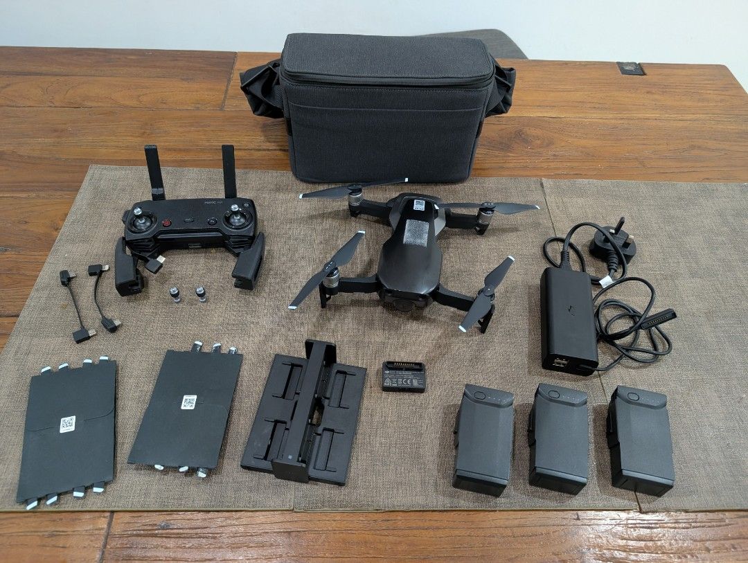 DJI Mavic Air Drone - Black - Complete Set, Photography, Drones on ...
