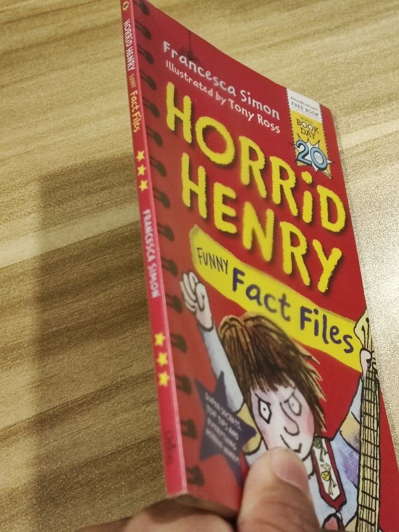 (ENG) HORRID HENRY FUNNY Fact Files, Hobbies & Toys, Books & Magazines ...
