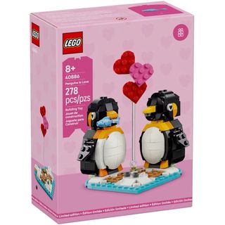 LEGO 40886 Penguins in Love Building Toy Set, Hobbies & Toys, Toys ...