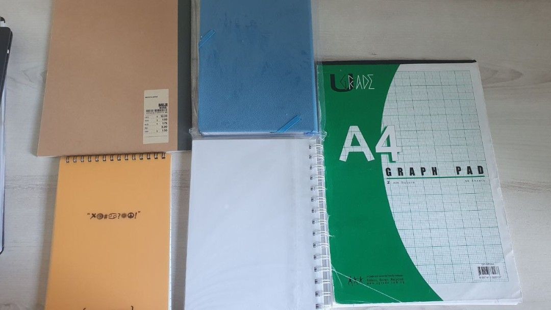 FREE notebooks, foolscap, graph paper, Hobbies & Toys, Stationery ...