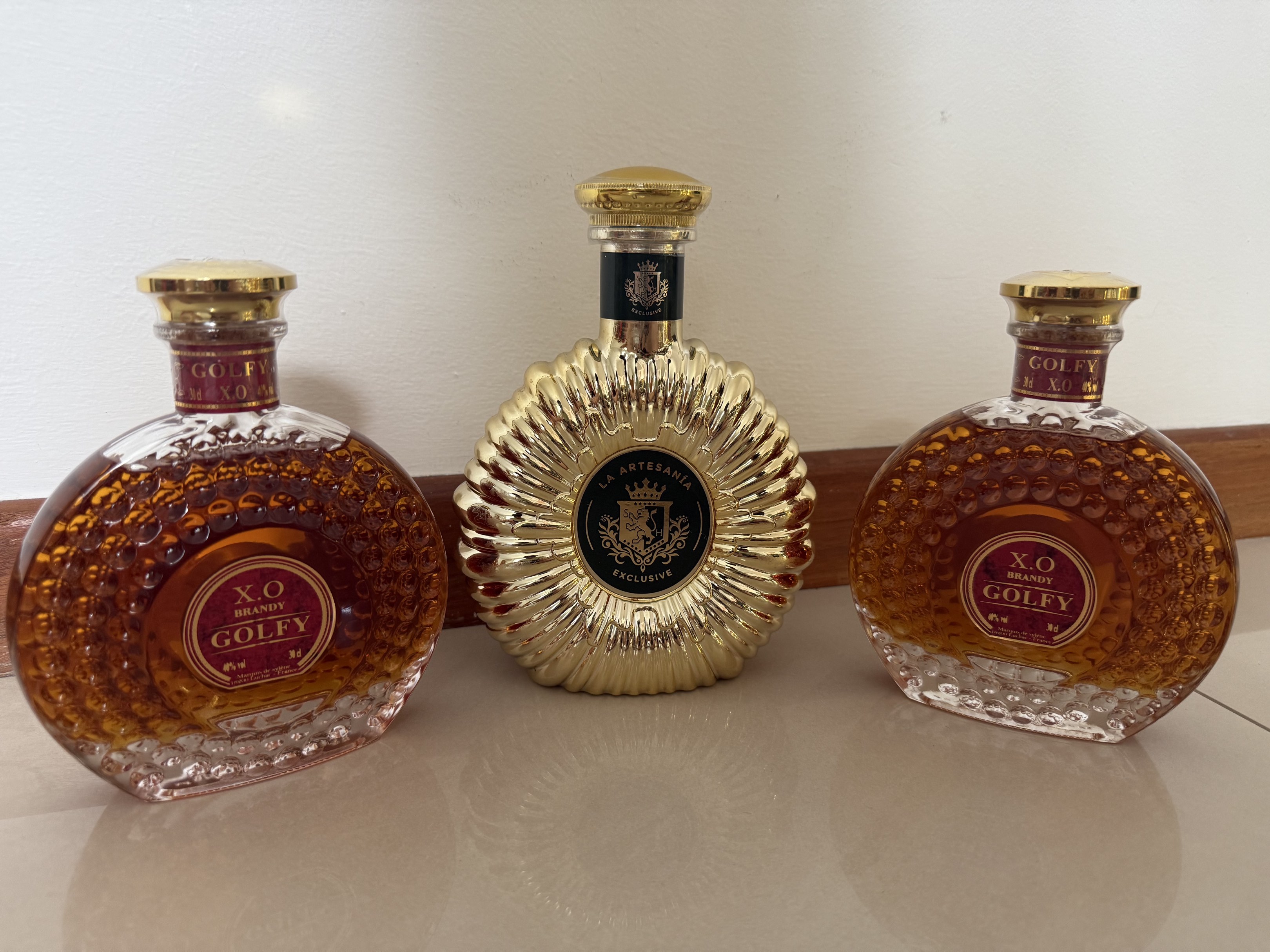 Golfy XO Brandy and La Artesania Exclusive Brandy, Food & Drinks ...