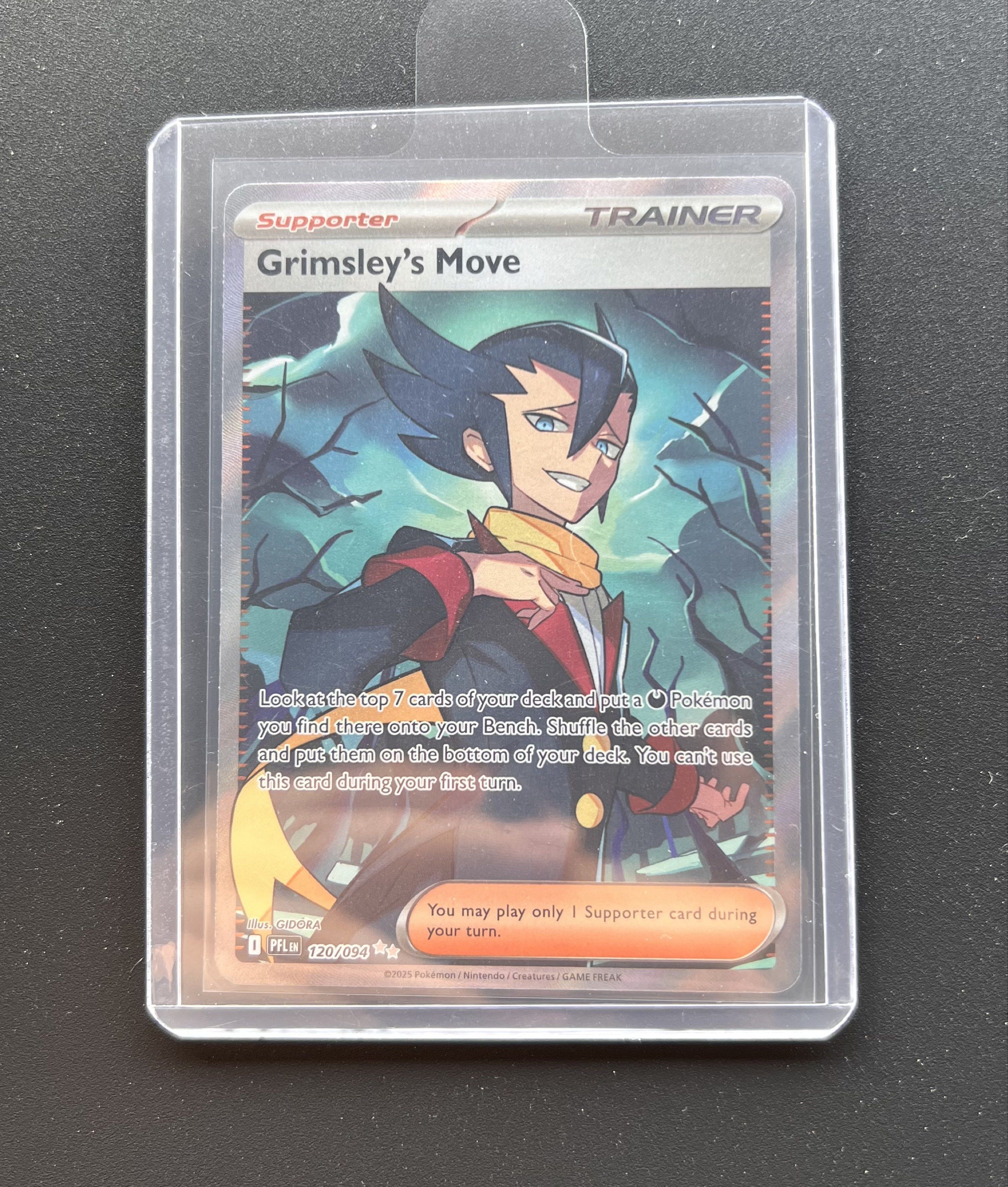 Grimsley's Move - Trainer Card playables Mega Evolution Phantasmal ...