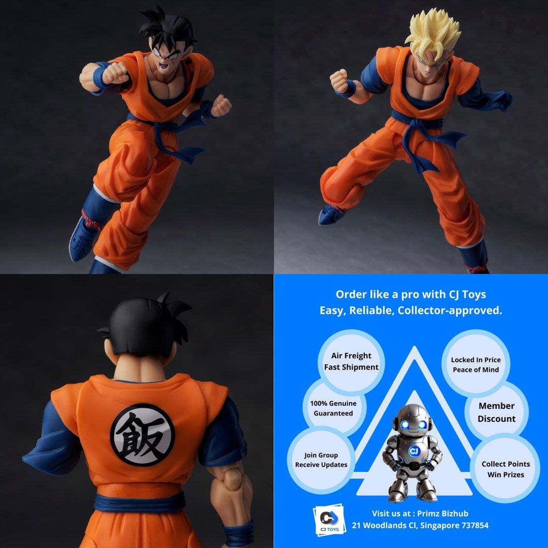 HM HAZ001 FUTURE GOHAN SHF SON GOHAN DRAGON BALL, Hobbies & Toys, Toys ...