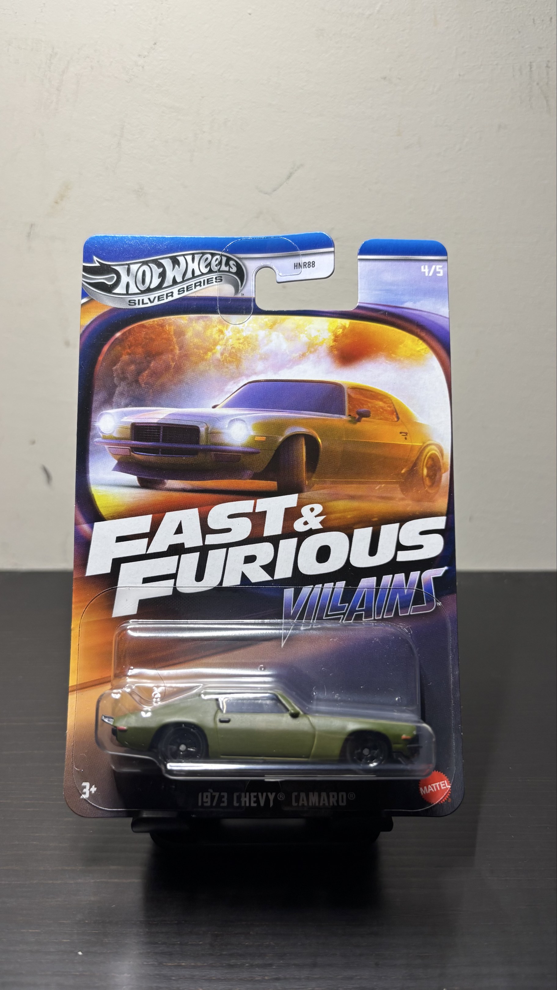 Hot Wheels Silver Series Fast & Furious FNF Villains Chevy Camaro ...