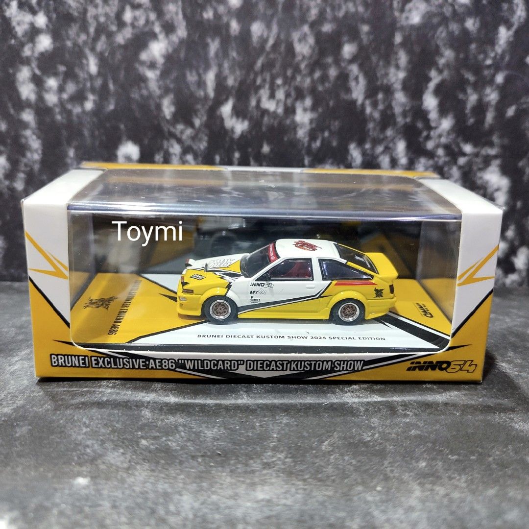 INNO64 Brunei Exclusive Toyota AE86 Diecast Kustom Show, Hobbies & Toys ...
