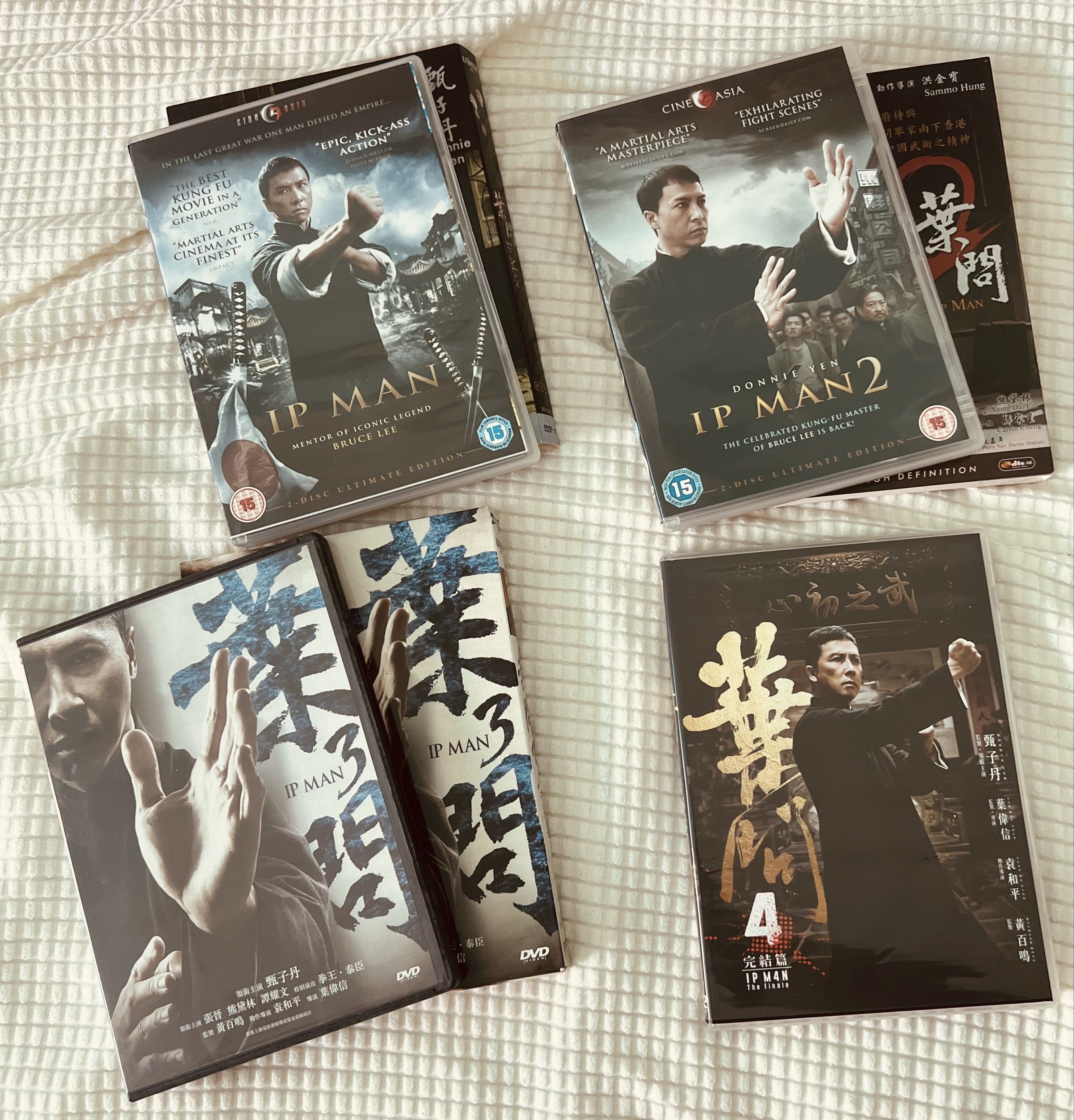 Ip Man Movie Collection (1-4) DVD, Hobbies & Toys, Music & Media, CDs ...