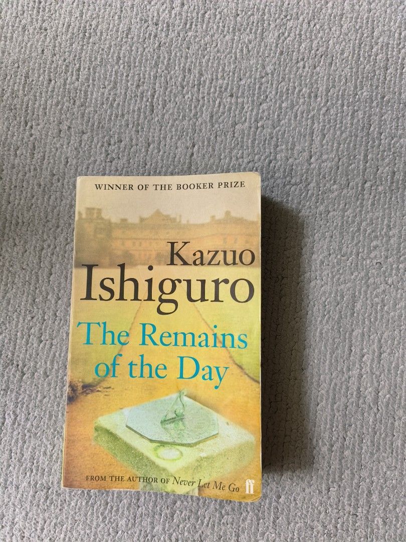 Kazuo Ishiguro - The Remains of the Day, Hobbies & Toys, Books ...