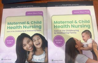 Maternal & Child Health Nursing - Volume 1 & 2 & MANUAL, Hobbies & Toys ...