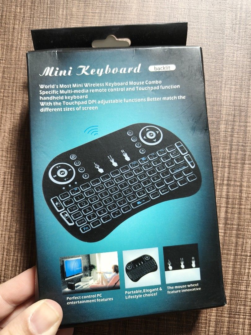 Mini Wireless Keyboard Mouse Combo, Computers & Tech, Parts ...