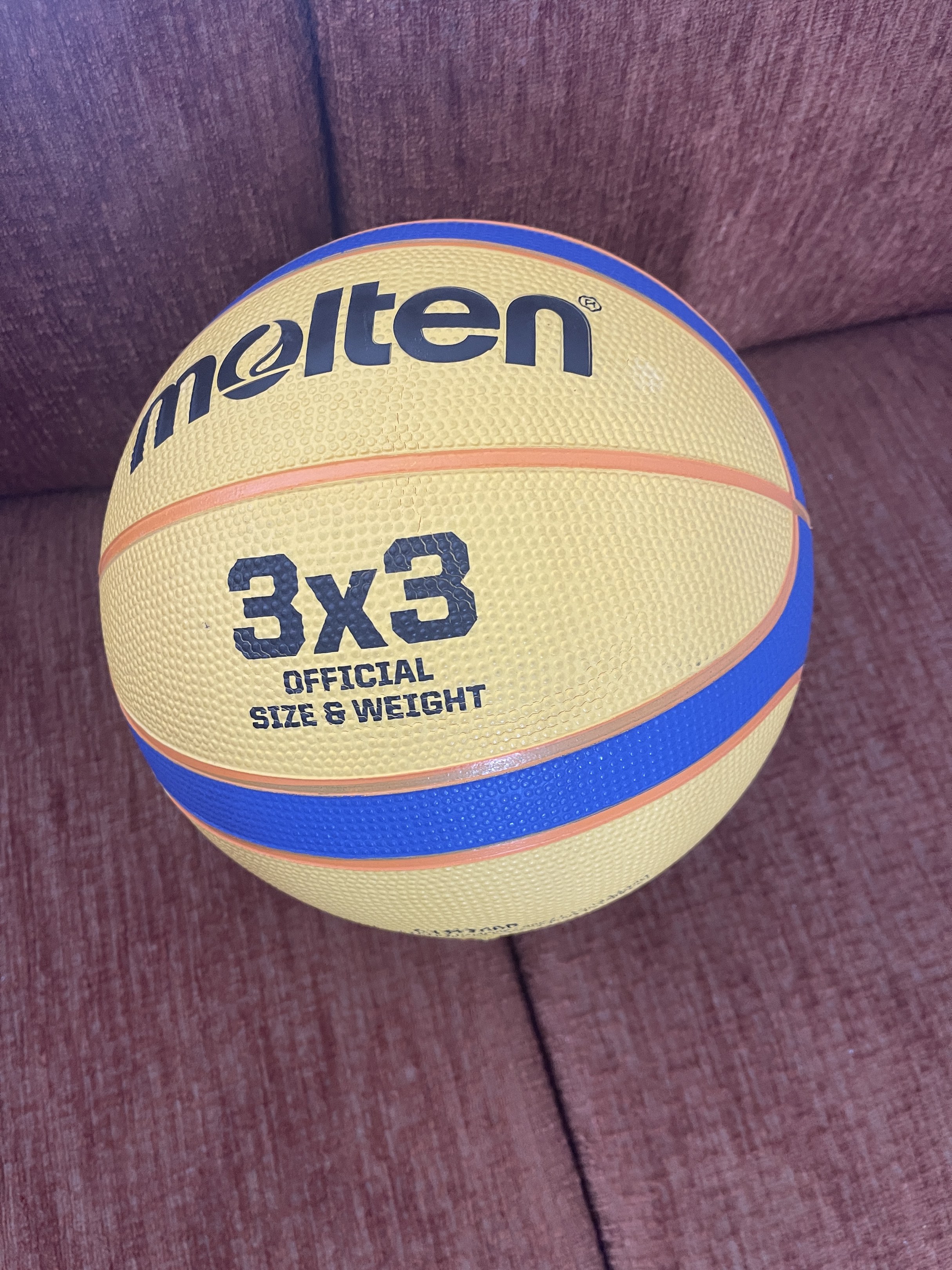 Molten 3x3 Official Size & Weight Basketball, Sports Equipment, Sports ...