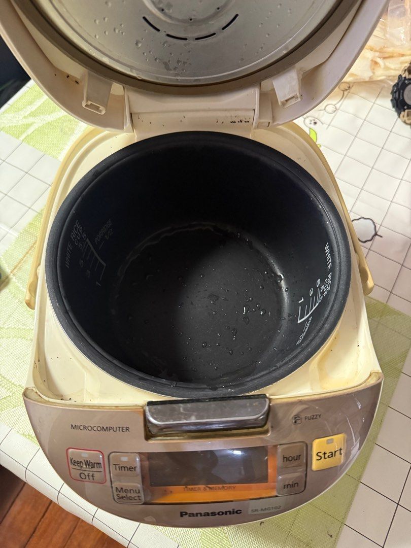 Panasonic SR-MG102 Microcomputer Rice Cooker, TV & Home Appliances ...