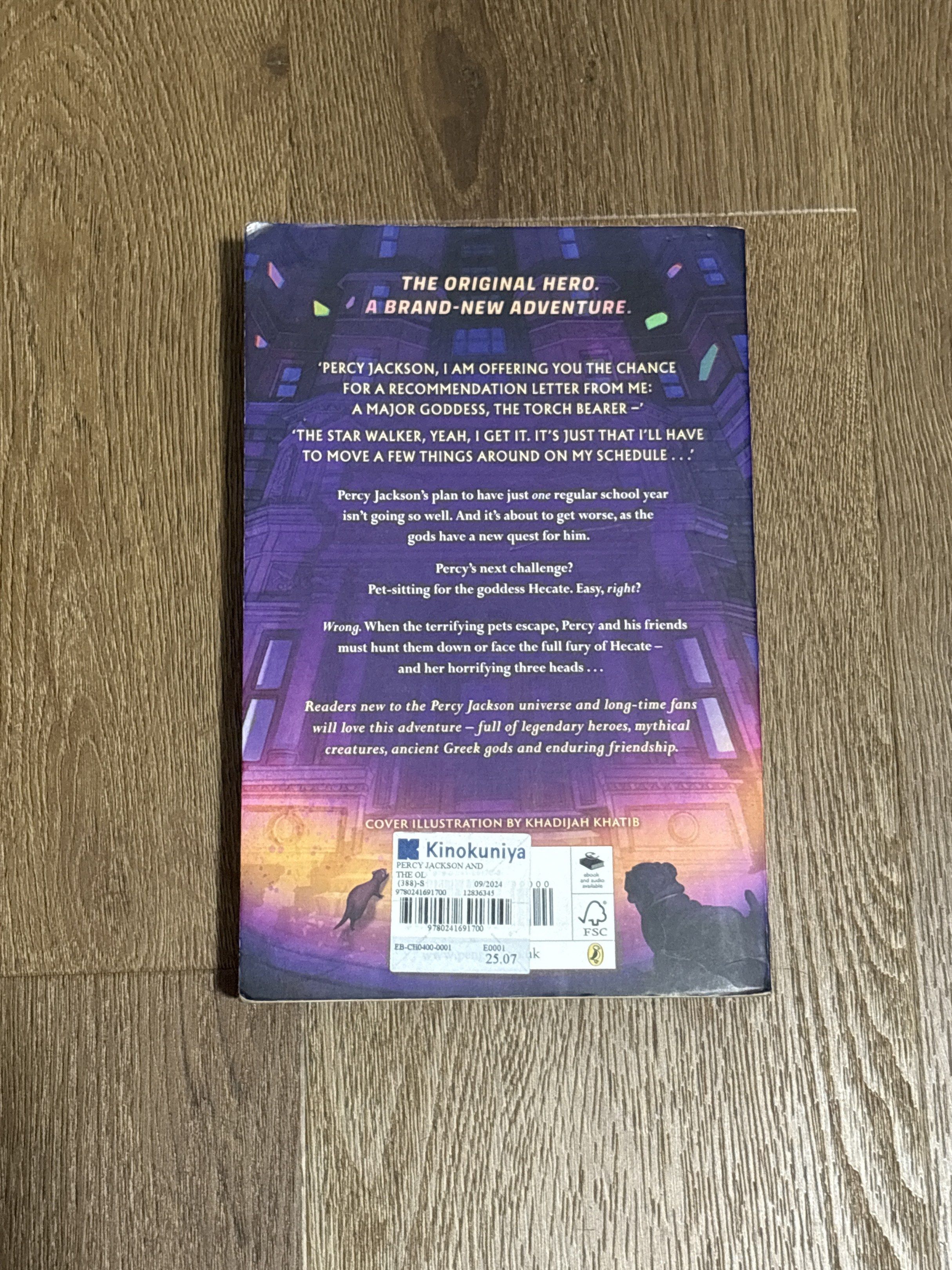 Percy Jackson and the Olympians: Wrath of the Triple Goddess book novel ...