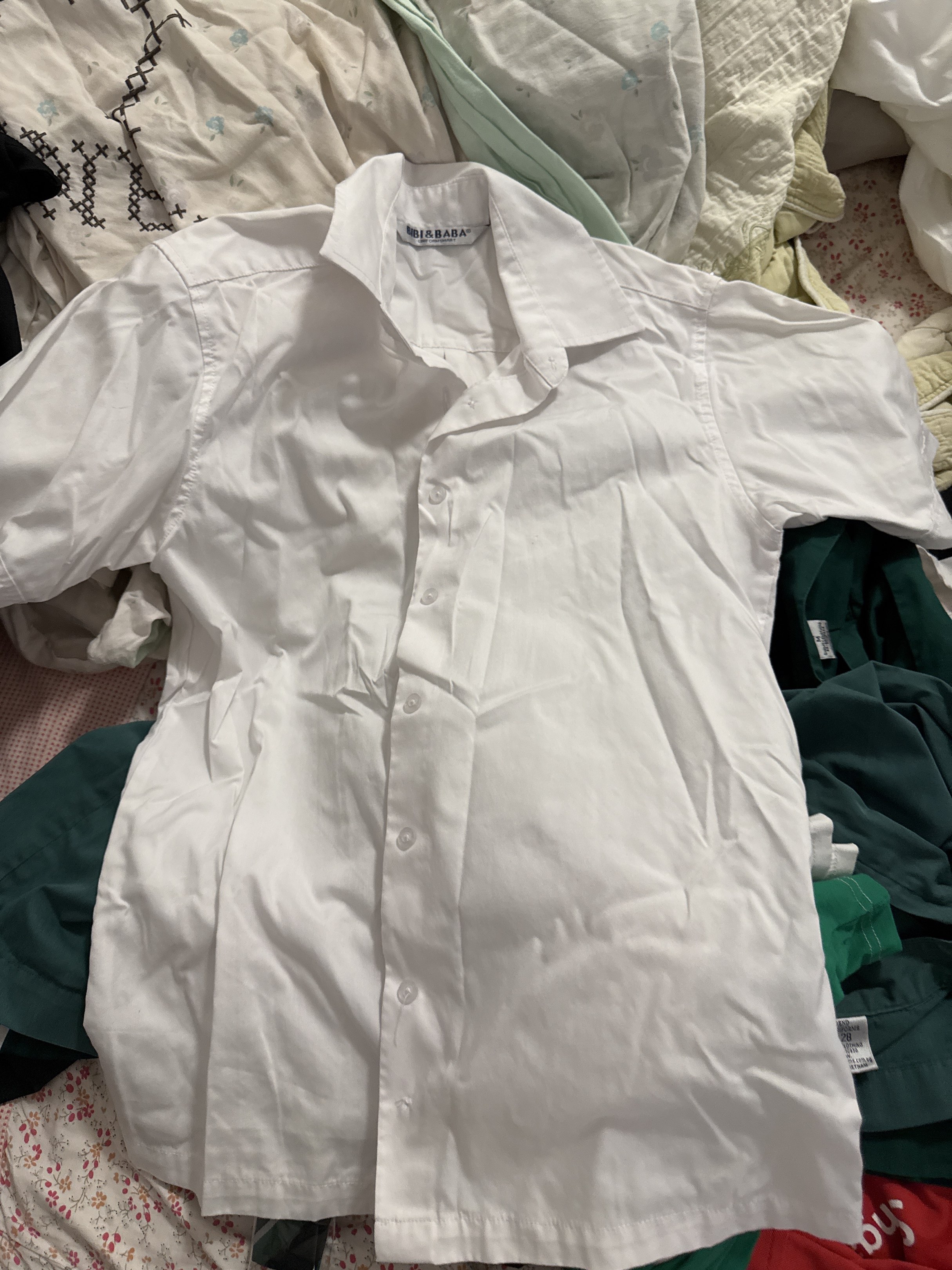 ri rjc raffles institution girls shirt uniform, Women's Fashion, Tops ...