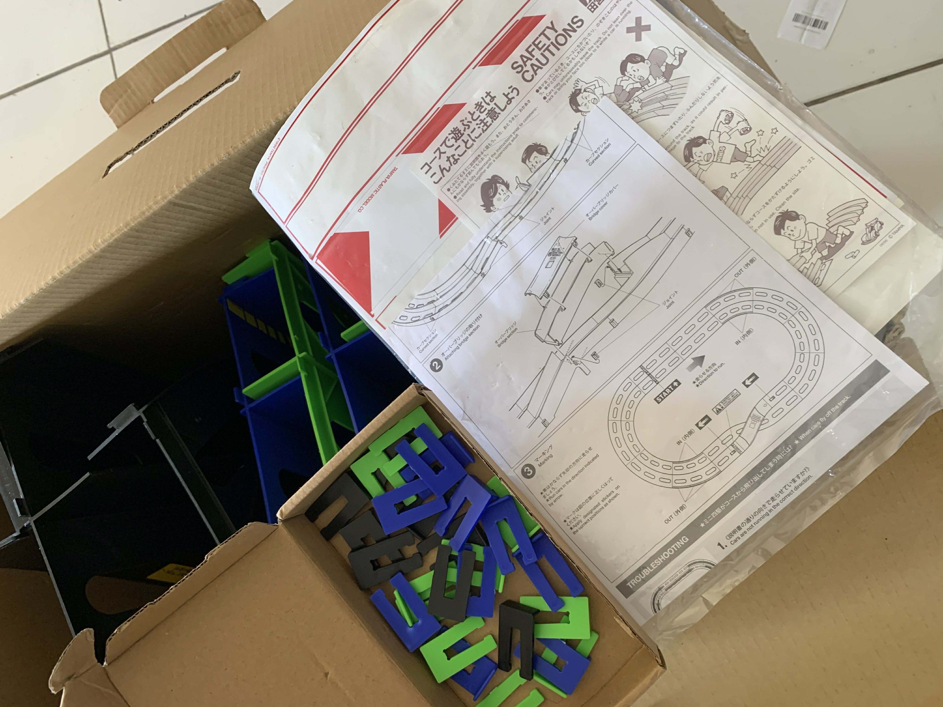 Tamiya 2 lane Racetrack, Hobbies & Toys, Toys & Games on Carousell