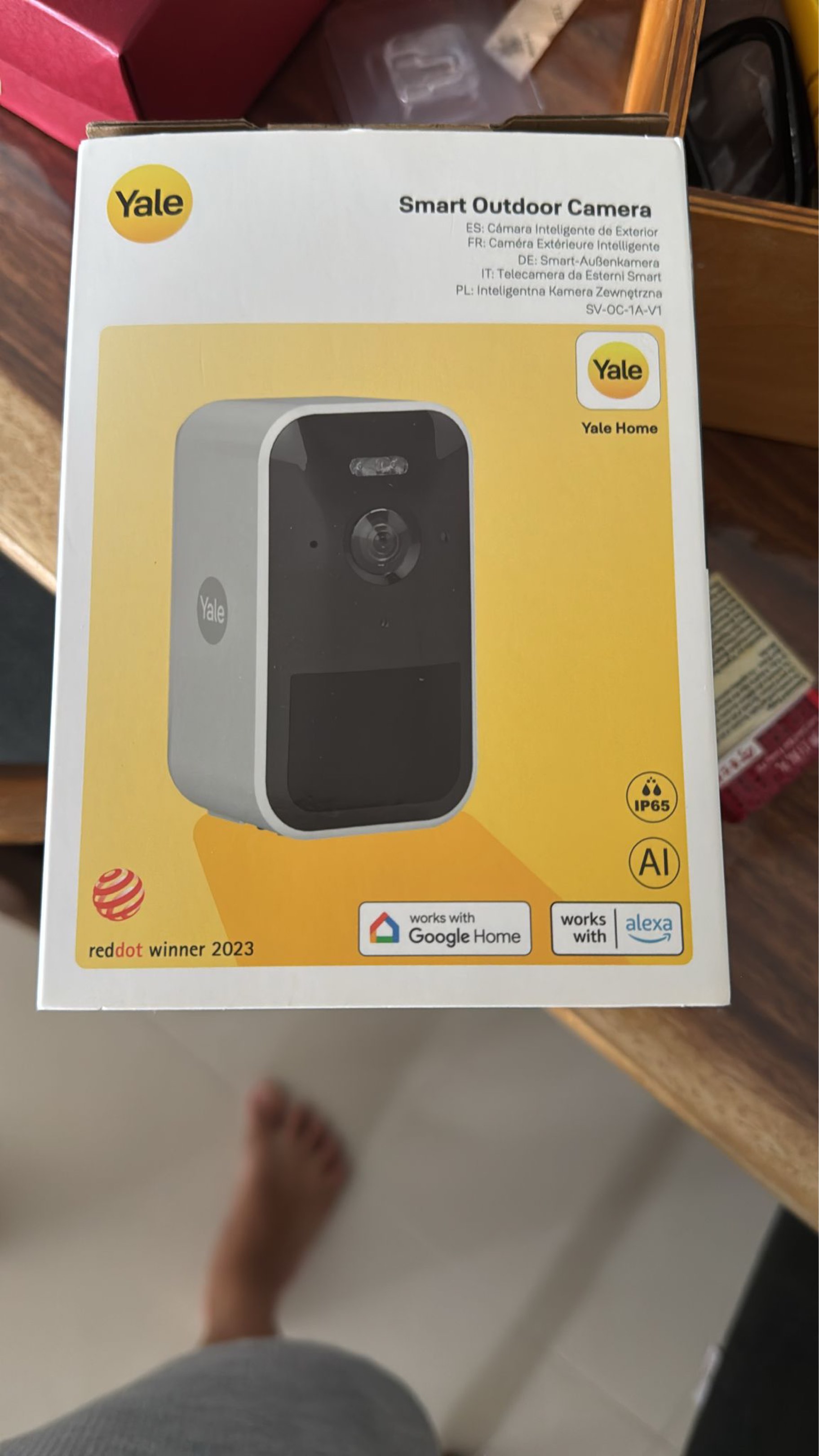 Yale Smart Outdoor Camera - Red Dot Winner 2023, Furniture & Home ...